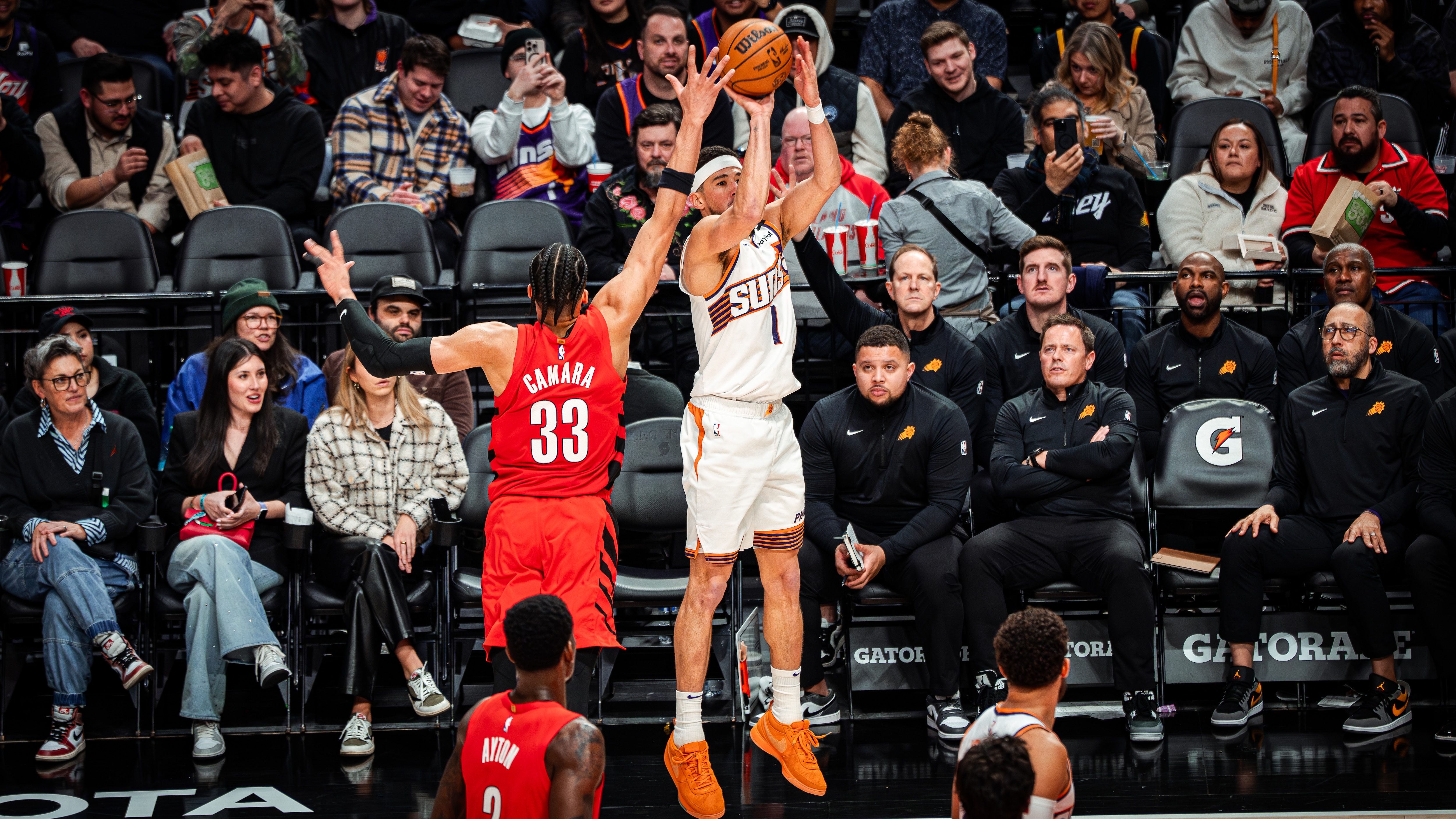 DEVIN BOOKER BECOMES PHOENIX SUNS ALL-TIME SCORING LEADER | Phoenix Suns
