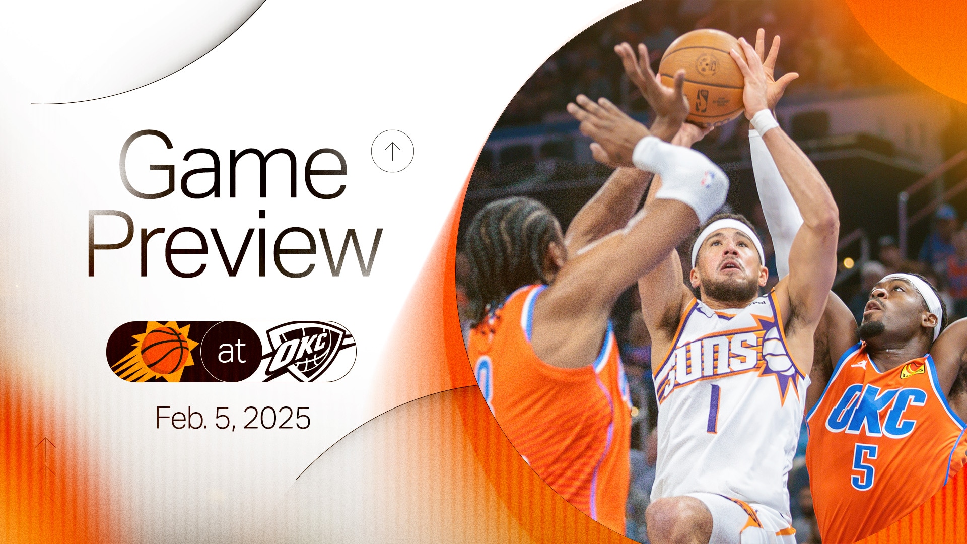 02/05/2025 Suns at Thunder Game Preview | Phoenix Suns