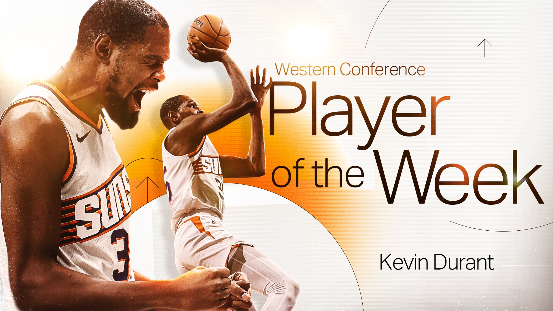 SUNS FORWARD KEVIN DURANT NAMED WESTERN CONFERENCE PLAYER OF THE WEEK ...