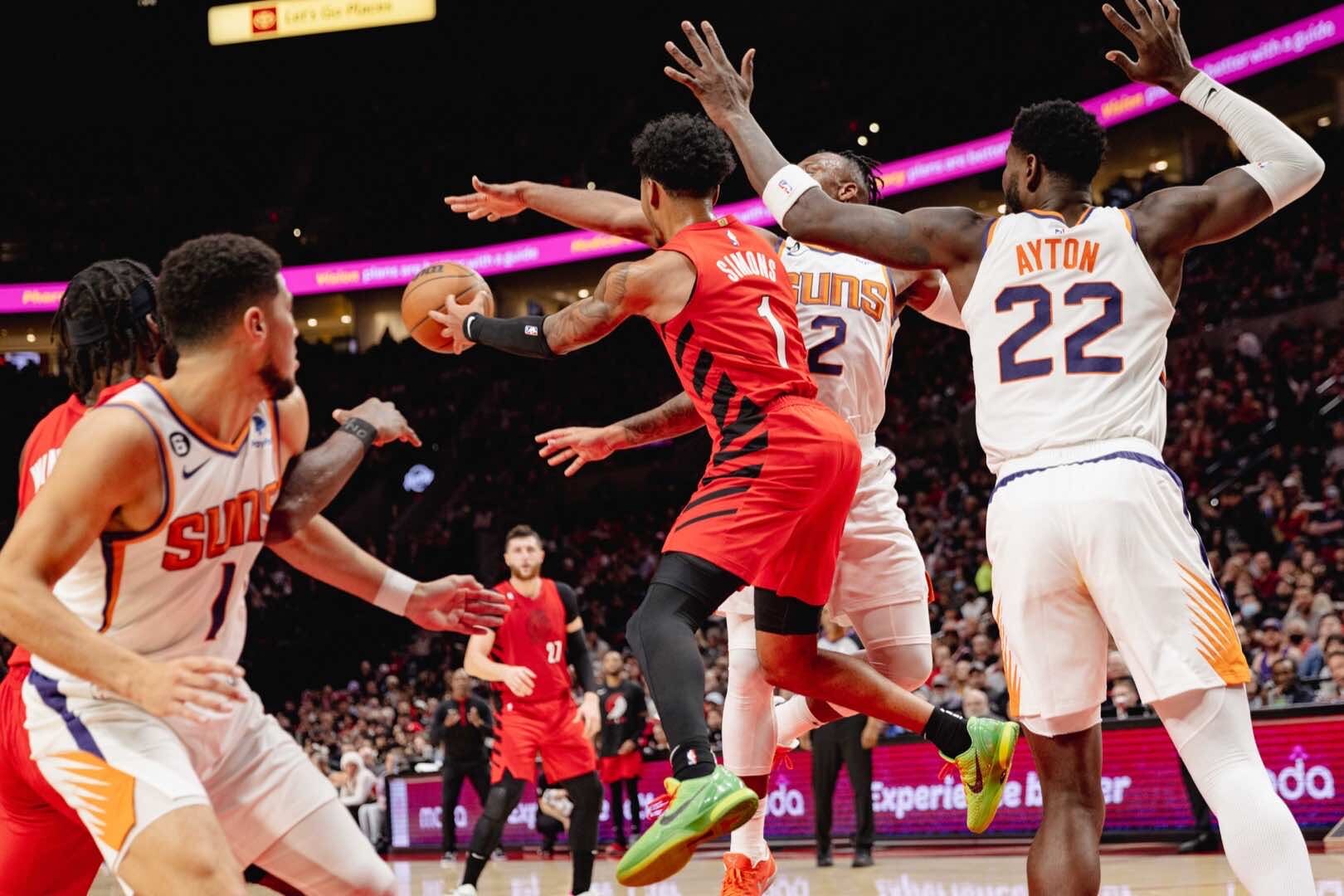 PHOTOS » Trail Blazers vs. Suns on October 21, 2022 Photo Gallery | NBA.com
