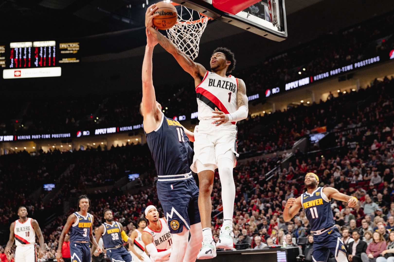 PHOTOS » Trail Blazers vs Nuggets on October 24, 2022 Photo Gallery ...