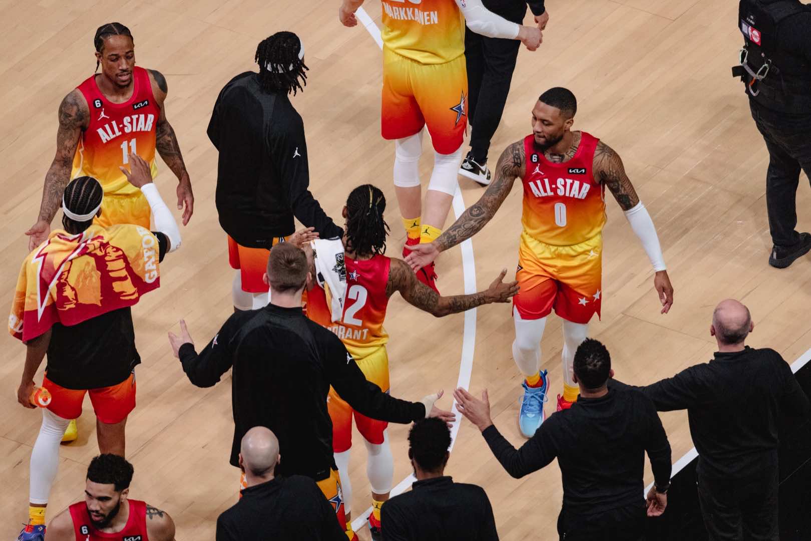 PHOTOS » Damian Lillard wraps up a successful 2023 All-Star game in SLC ...