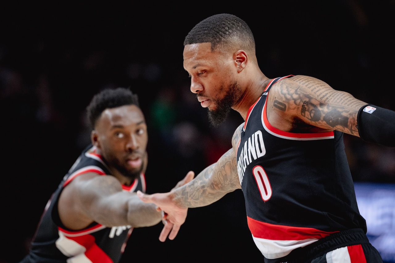 PHOTOS » Damian Lillard makes history on February 26th, 2023 | Portland ...