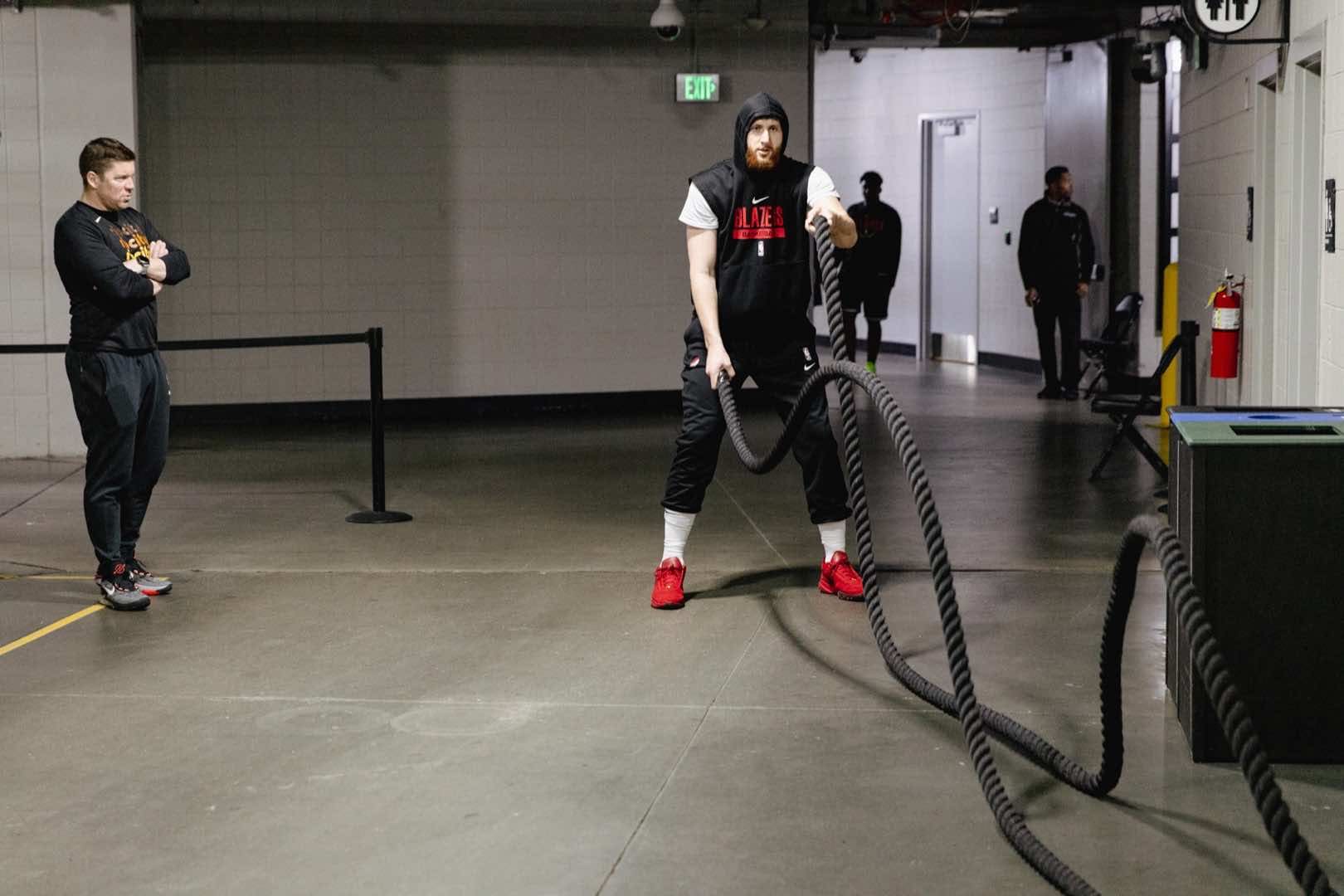 PORTLAND TRAIL BLAZERS AND BLAZE THE TRAIL CAT REVEAL NEW MASCOT ...