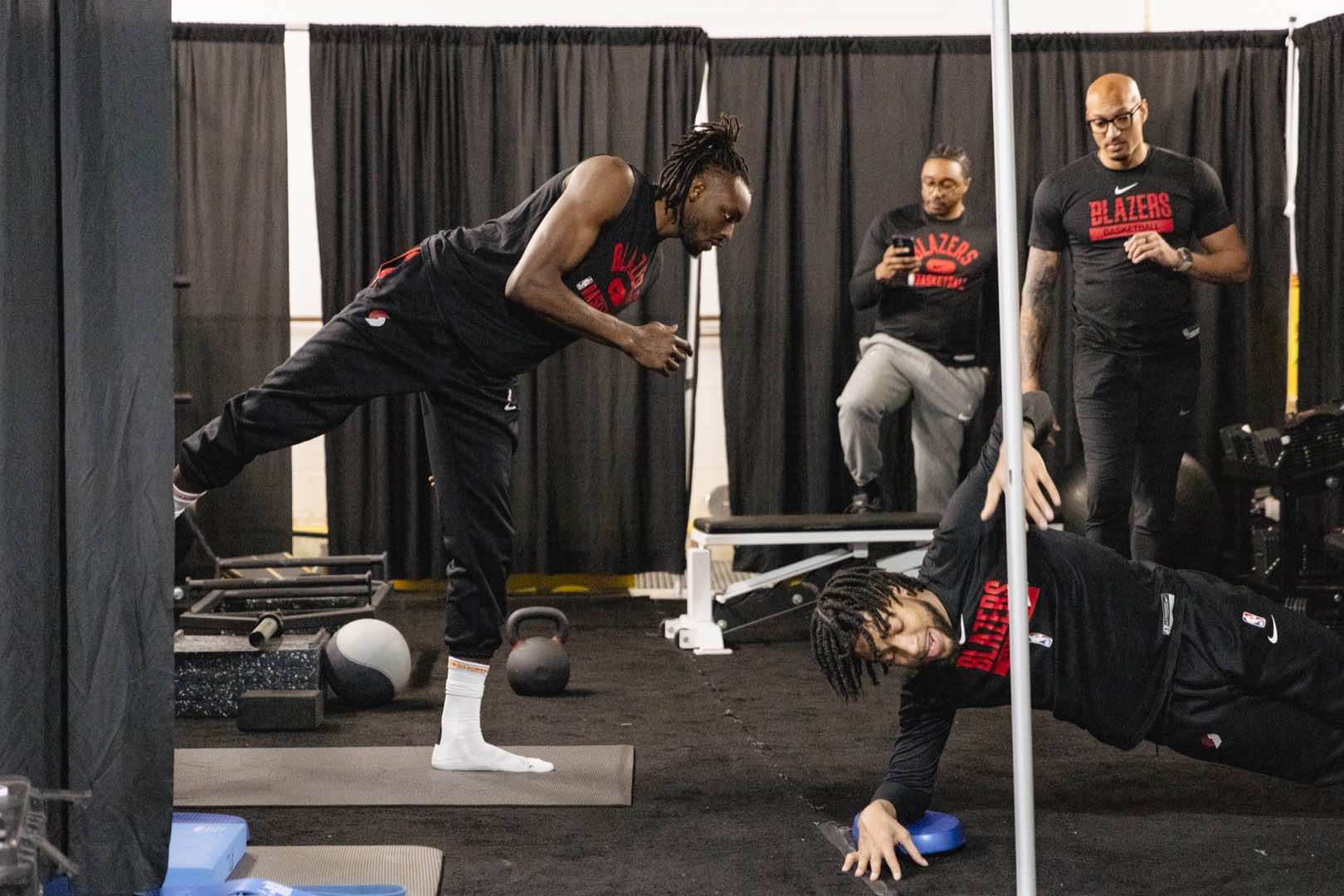 PORTLAND TRAIL BLAZERS AND BLAZE THE TRAIL CAT REVEAL NEW MASCOT ...