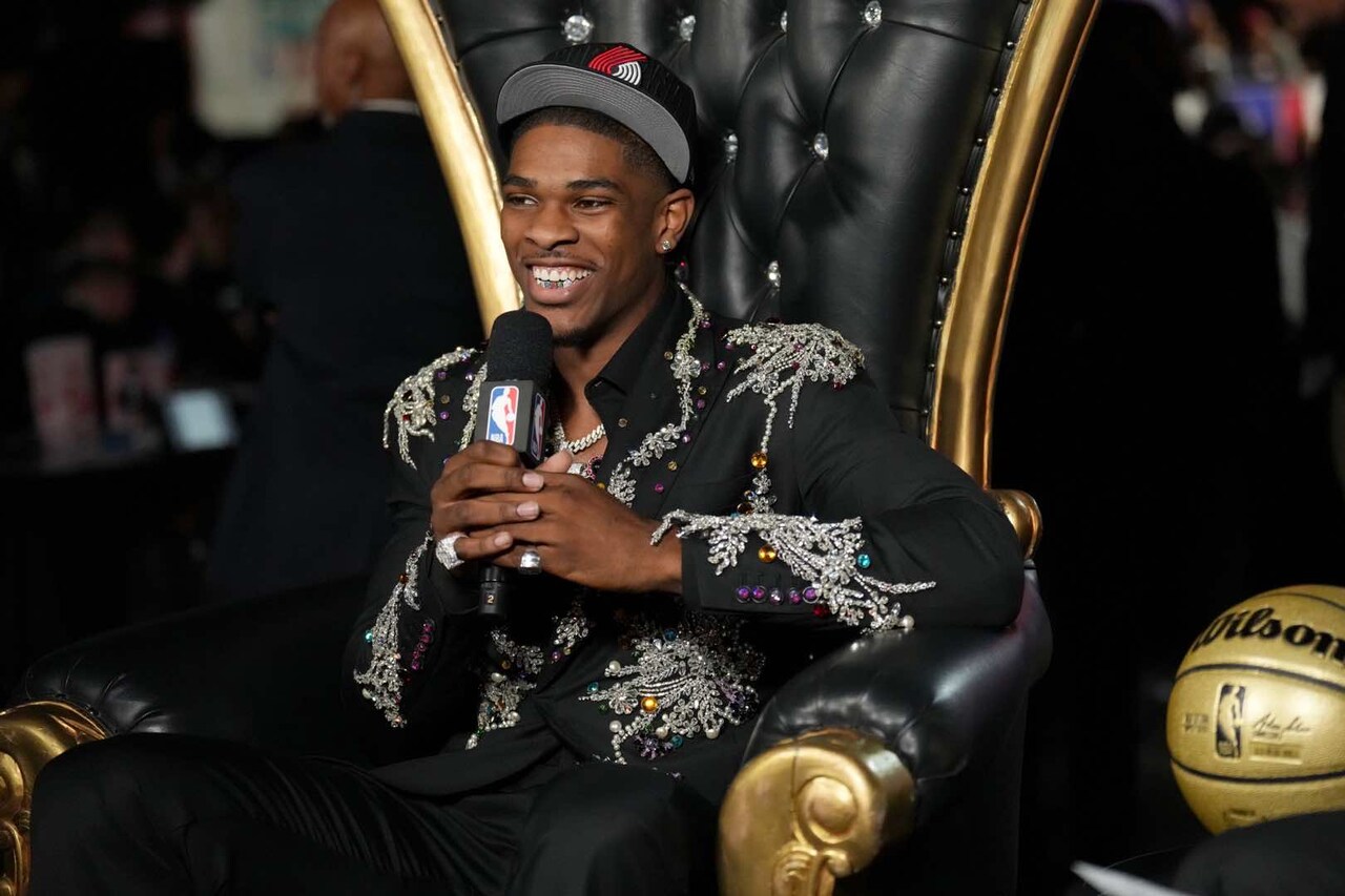 PHOTOS » 2023 NBA Draft | Scoot Henderson | Portland Trail Blazers