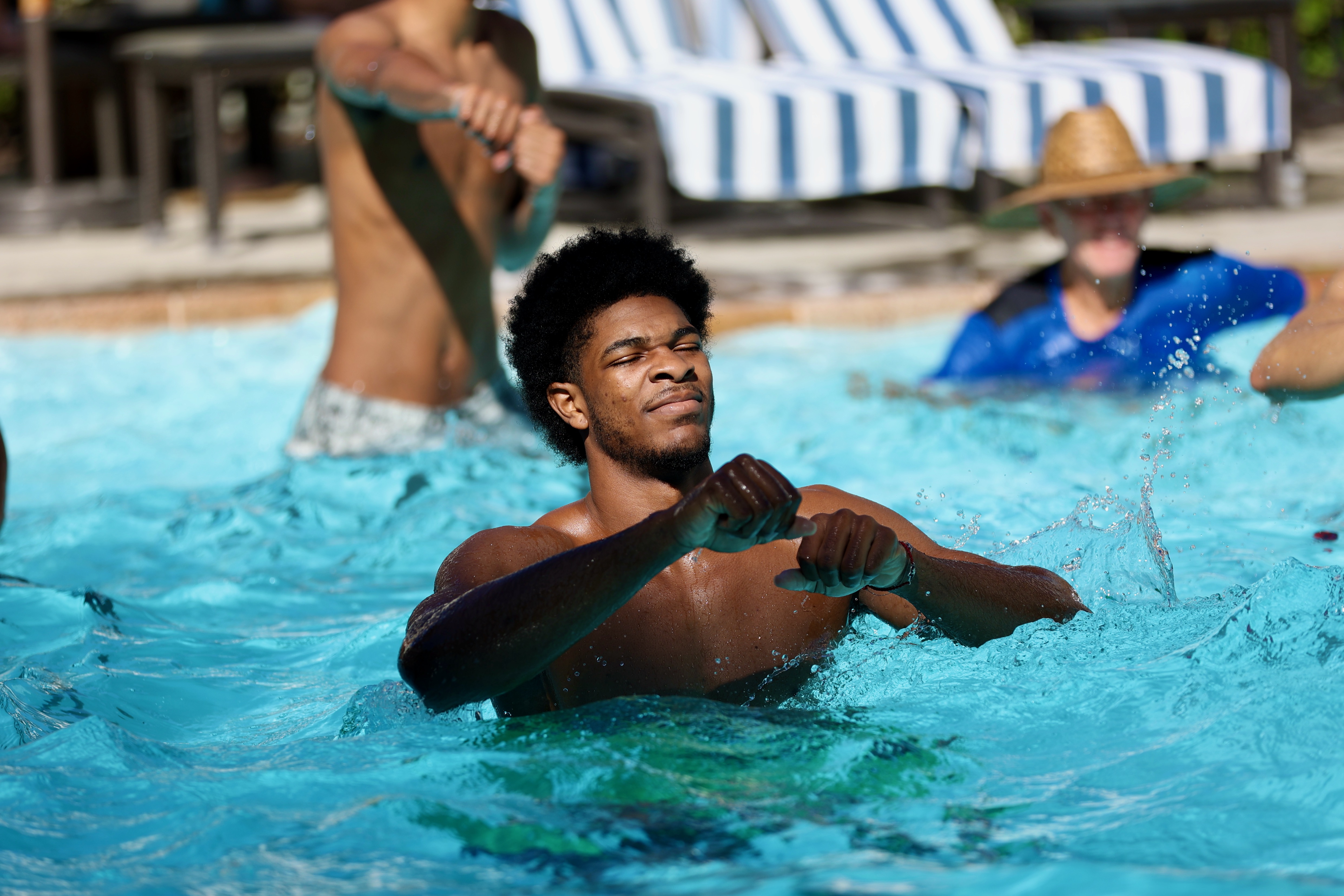 PHOTOS » Training Camp Pool Workout Photo Gallery | NBA.com
