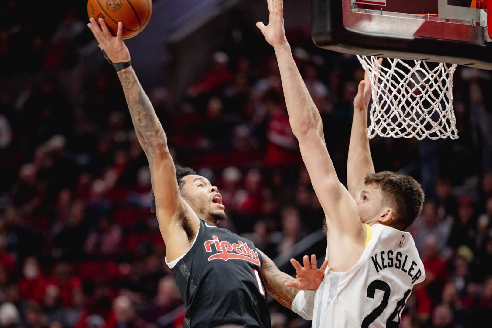 PHOTOS » Trail Blazers vs. Jazz on December 14, 2023 Photo Gallery ...