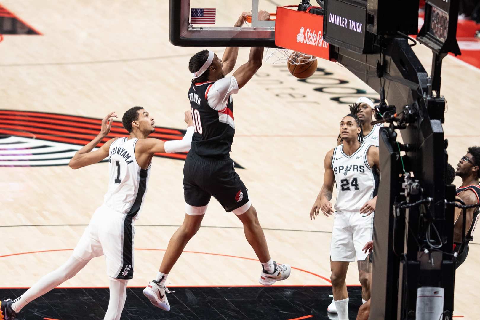 PHOTOS » Trail Blazers vs. Spurs on December 28, 2023 Photo Gallery ...