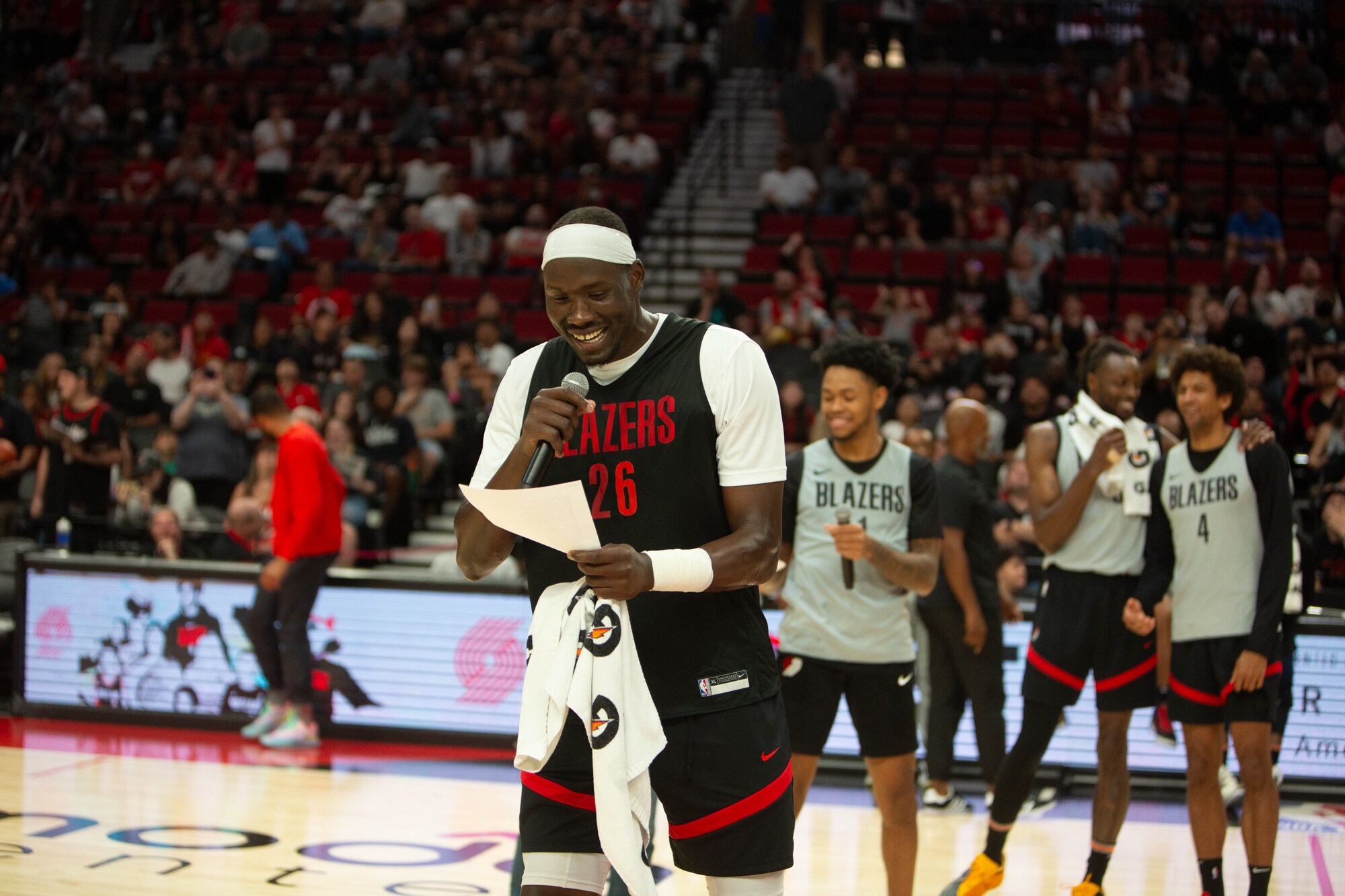 PHOTOS » A look back at Duop Reath’s 2023 – 2024 Trail Blazers Season ...
