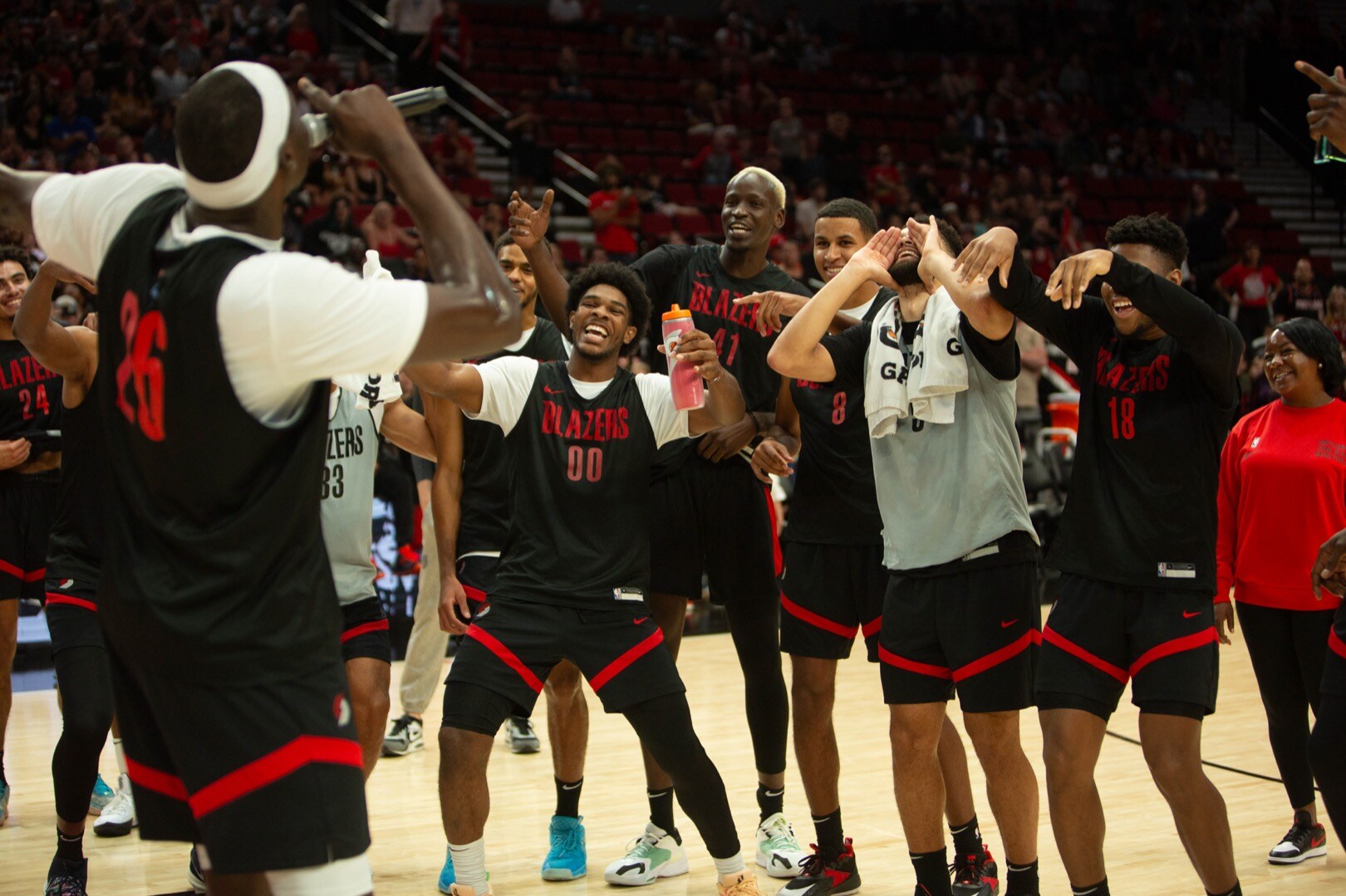 PHOTOS » A look back at Duop Reath’s 2023 – 2024 Trail Blazers Season ...