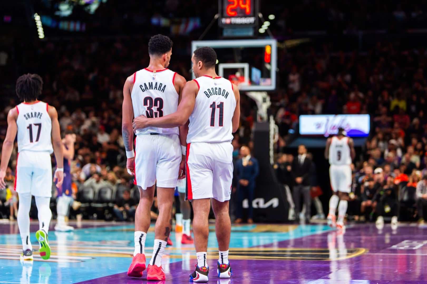 PHOTOS » A look back at Malcolm Brogdon’s 2023 – 2024 Trail Blazers ...