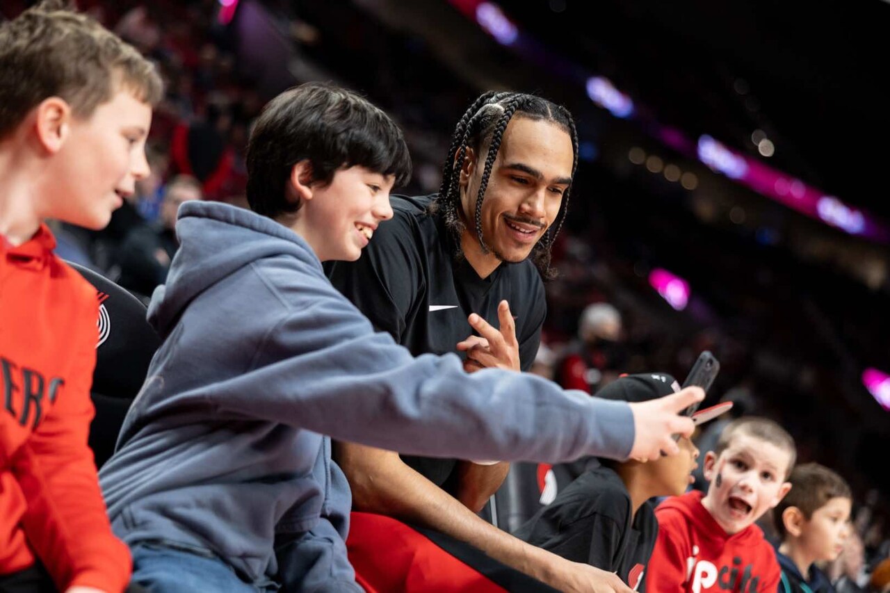 PHOTOS » A look back at Dalano Banton’s 2023 – 2024 Trail Blazers ...