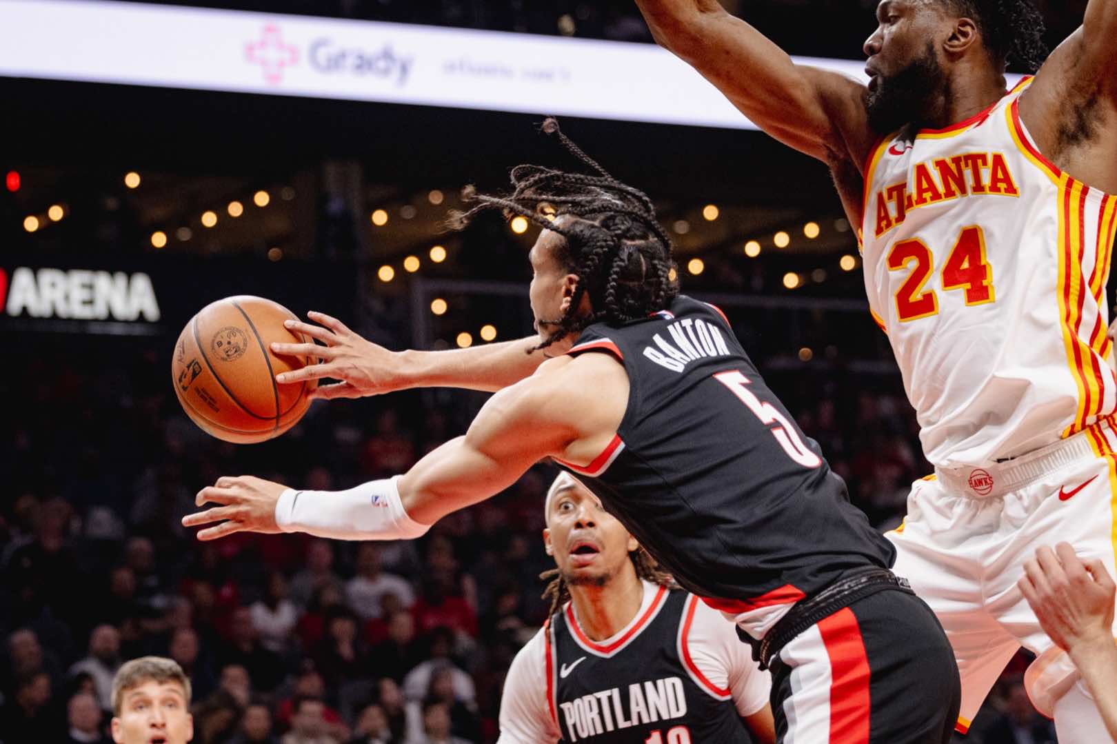 PHOTOS » A look back at Dalano Banton’s 2023 – 2024 Trail Blazers ...