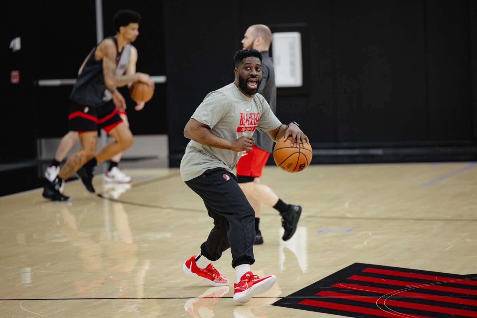PHOTOS » Draft workout with Isaiah Crawford, Alex Karaban, Caleb Love ...
