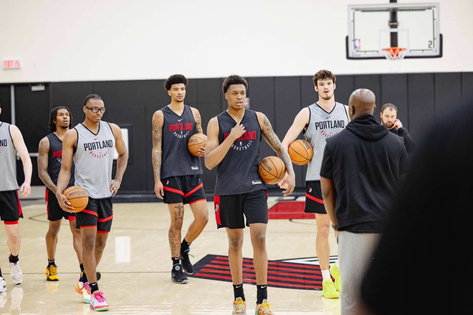 PHOTOS » Draft workout with Isaiah Crawford, Alex Karaban, Caleb Love ...