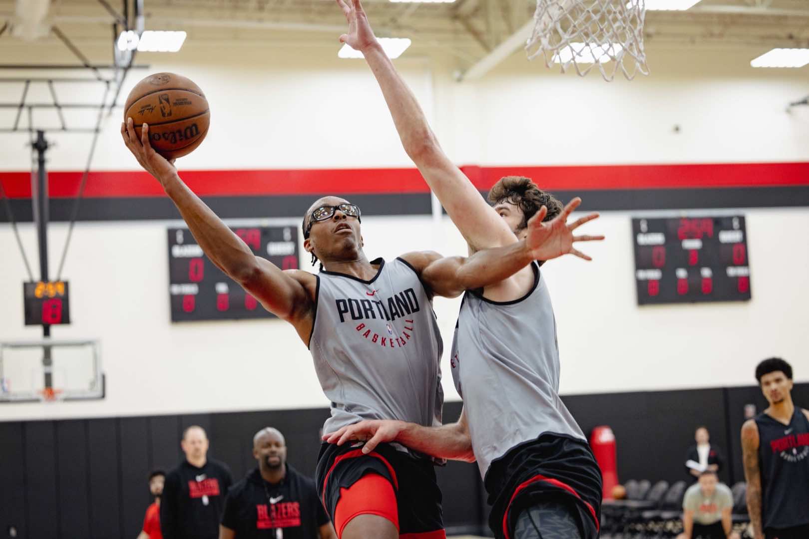 PHOTOS » Draft workout with Isaiah Crawford, Alex Karaban, Caleb Love ...