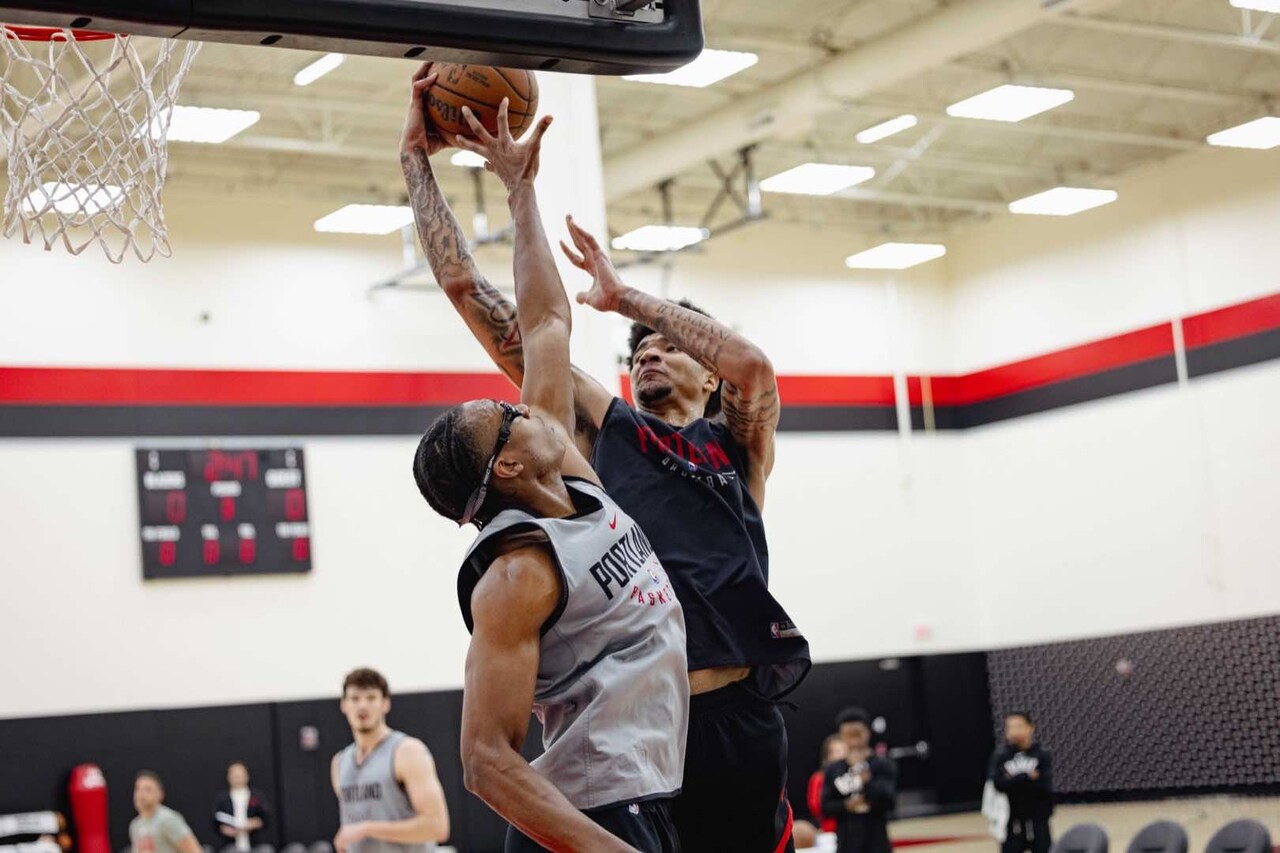 PHOTOS » Draft workout with Isaiah Crawford, Alex Karaban, Caleb Love ...