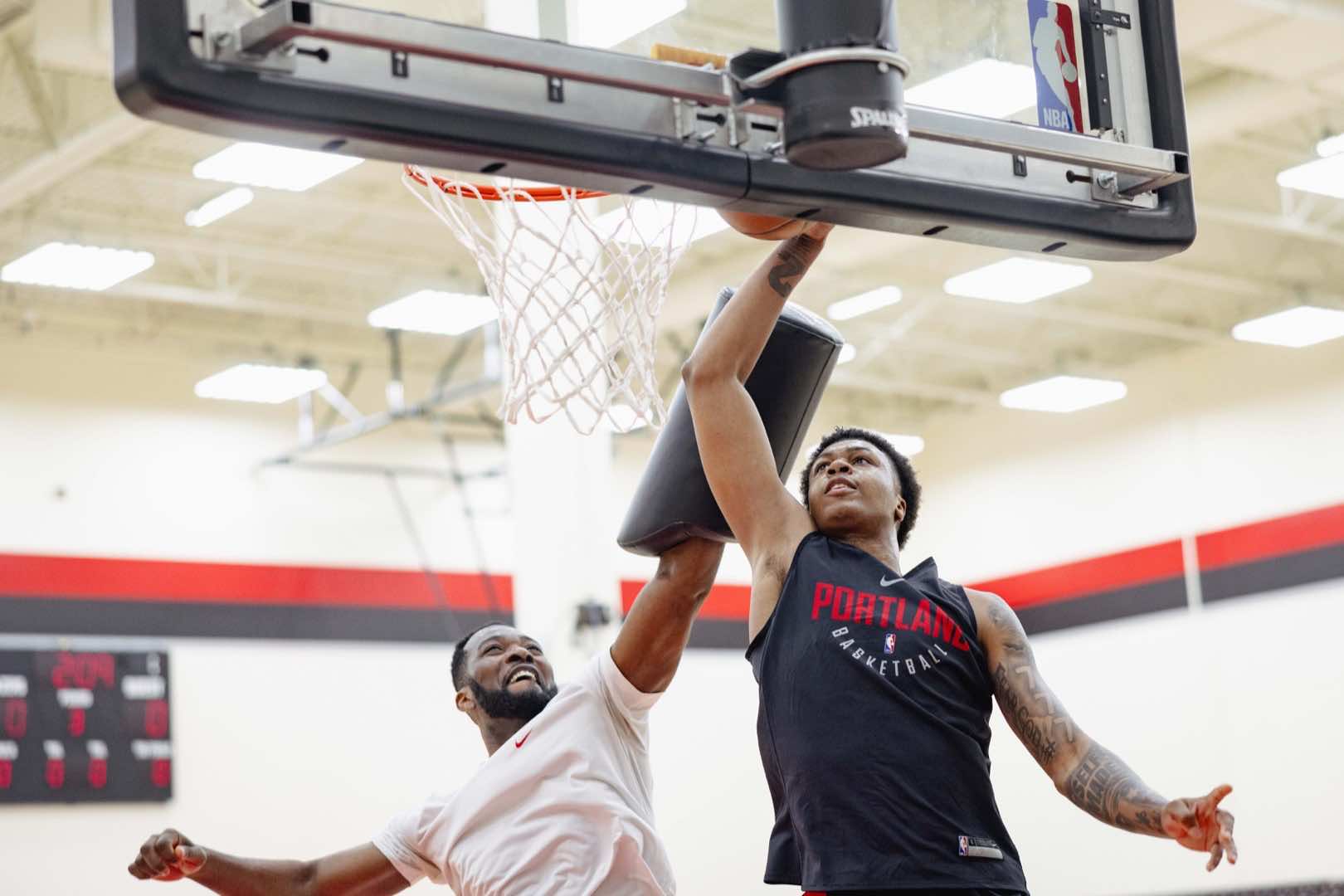 PHOTOS » Draft workout with Isaiah Crawford, Alex Karaban, Caleb Love ...