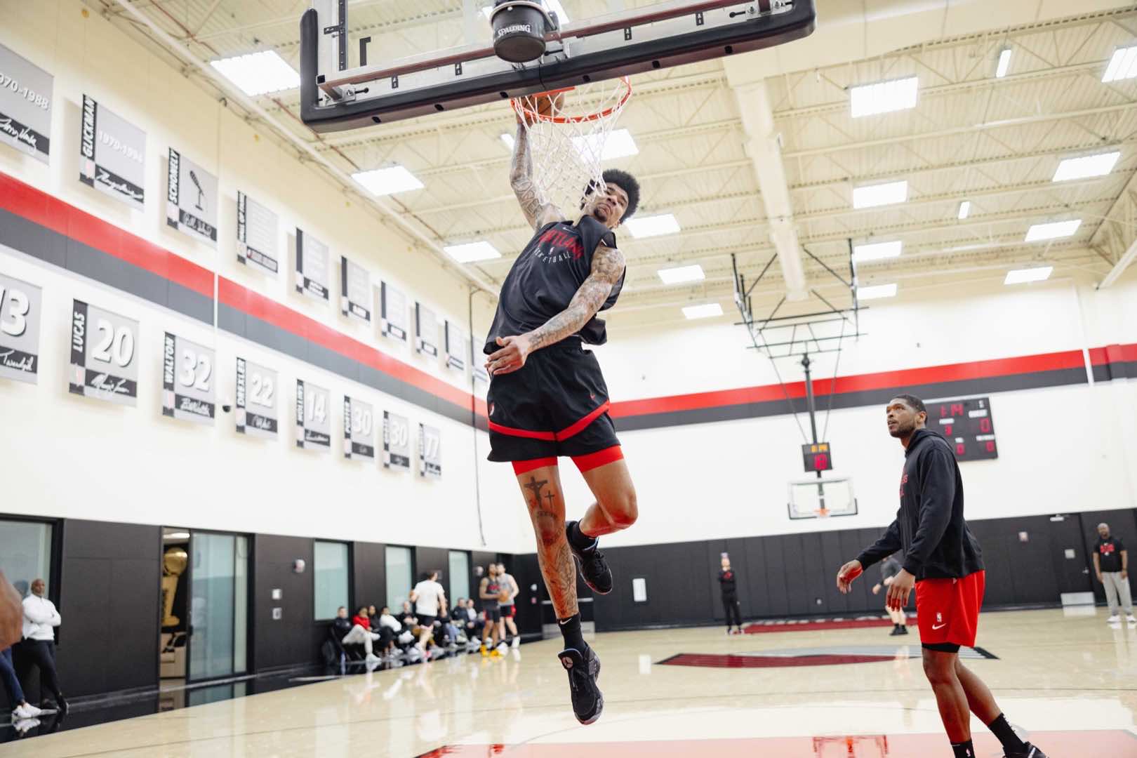 PHOTOS » Draft workout with Isaiah Crawford, Alex Karaban, Caleb Love ...