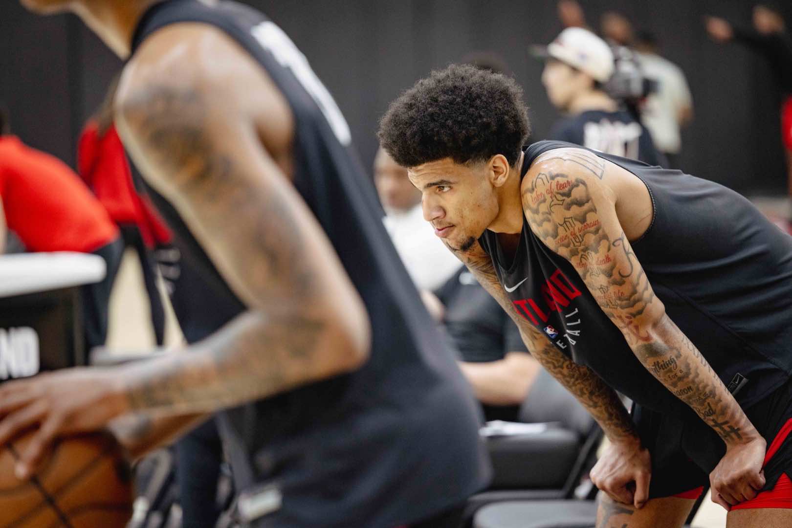 PHOTOS » Draft workout with Isaiah Crawford, Alex Karaban, Caleb Love ...