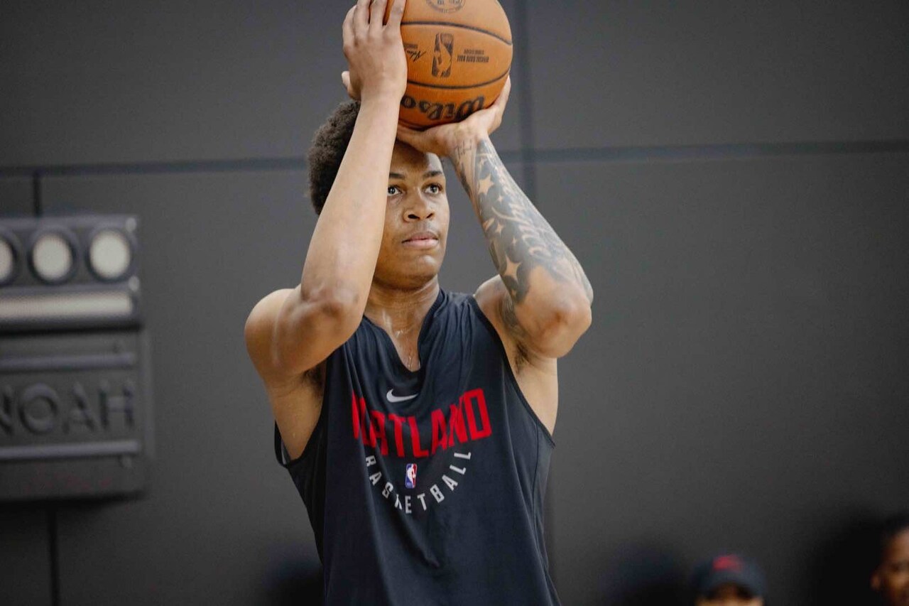 PHOTOS » Draft workout with Isaiah Crawford, Alex Karaban, Caleb Love ...