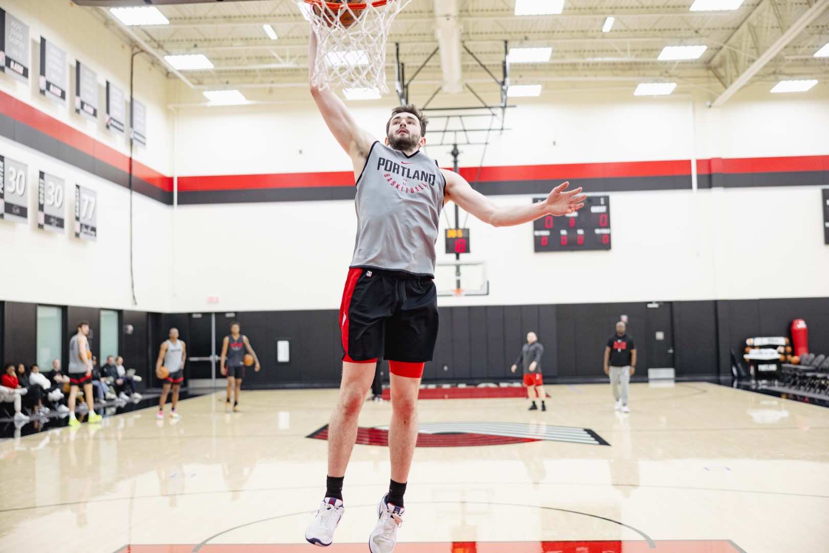 PHOTOS » Draft workout with Isaiah Crawford, Alex Karaban, Caleb Love ...