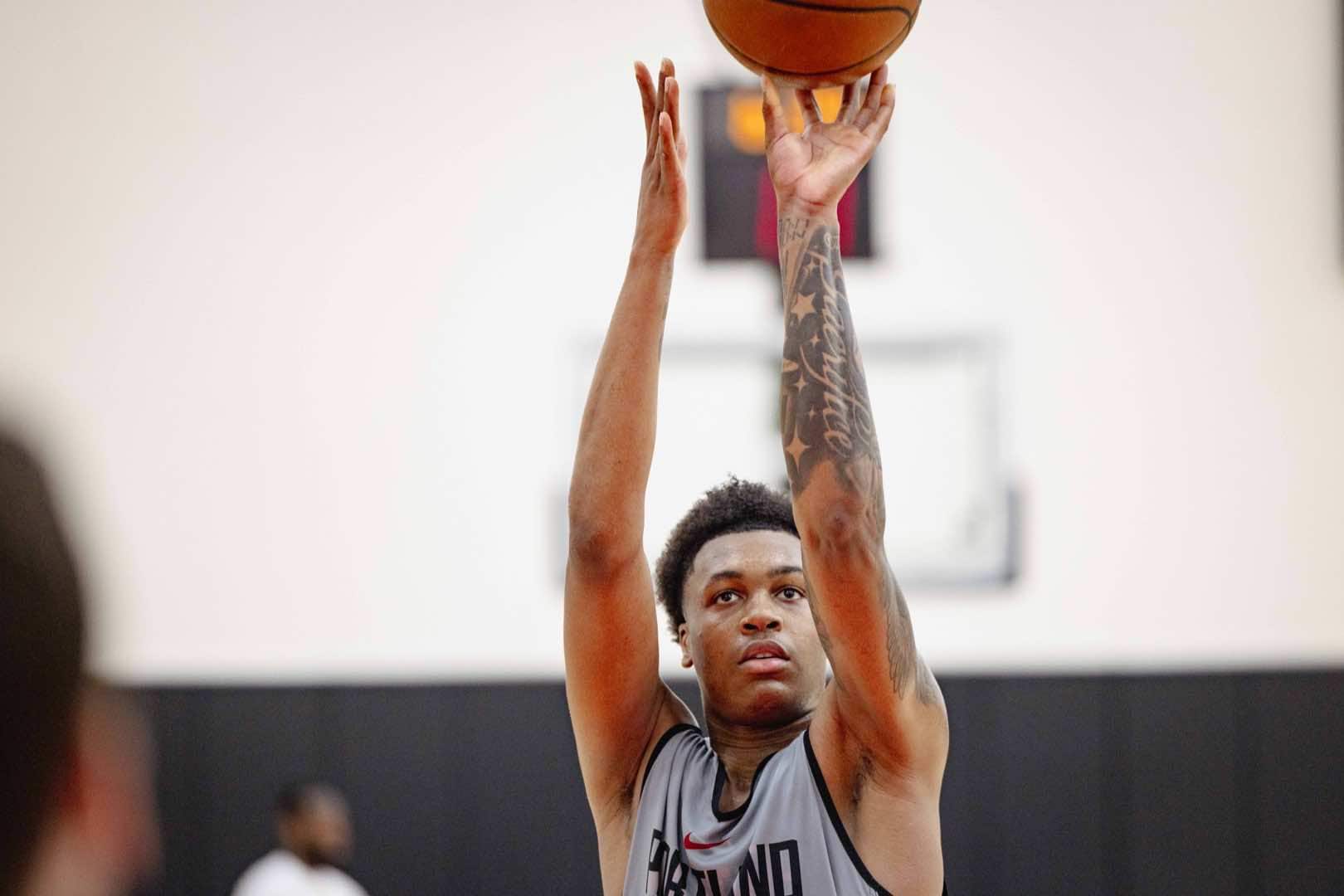 PHOTOS » Draft workout with Isaiah Crawford, Alex Karaban, Caleb Love ...