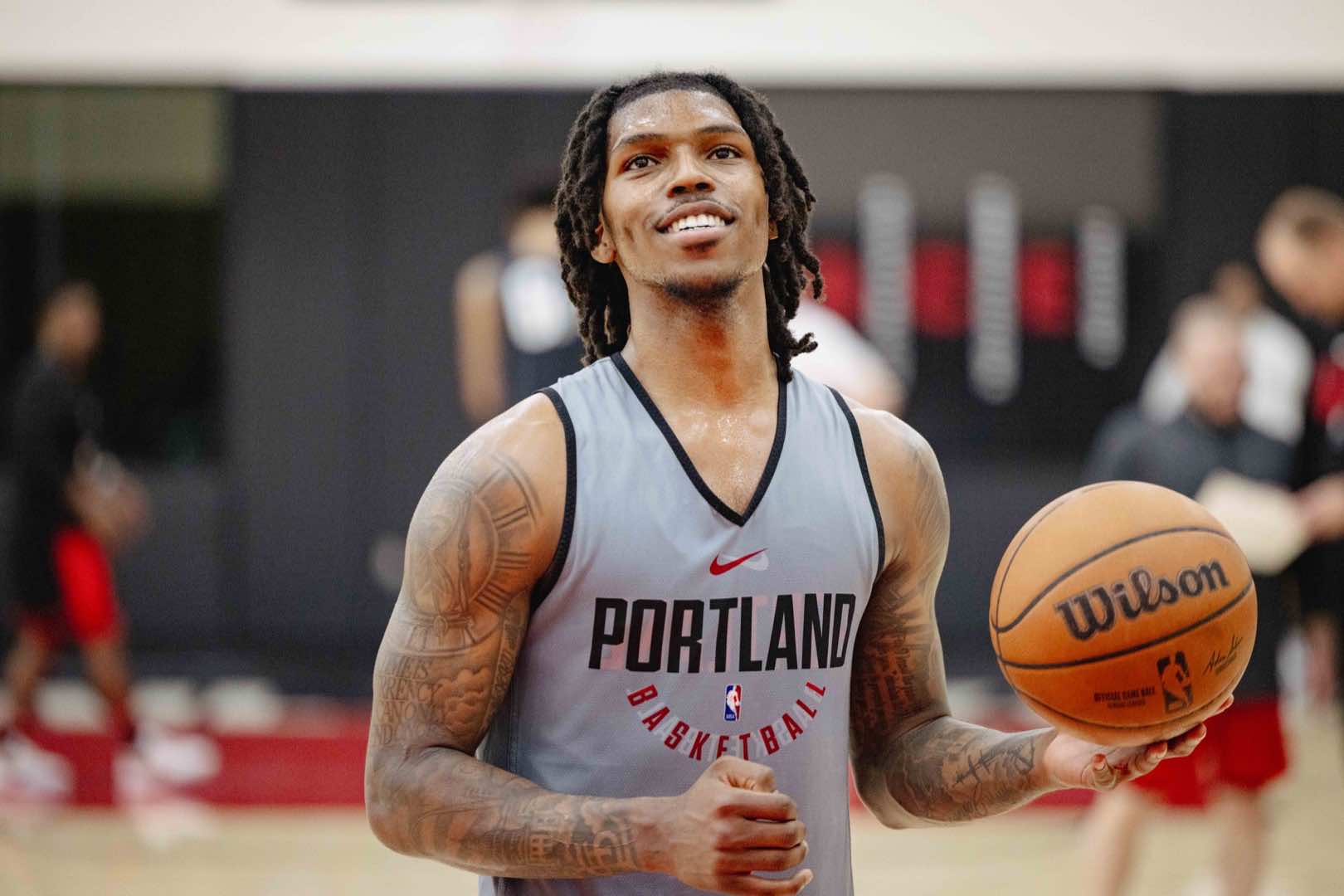 PHOTOS » Draft workout with Isaiah Crawford, Alex Karaban, Caleb Love ...