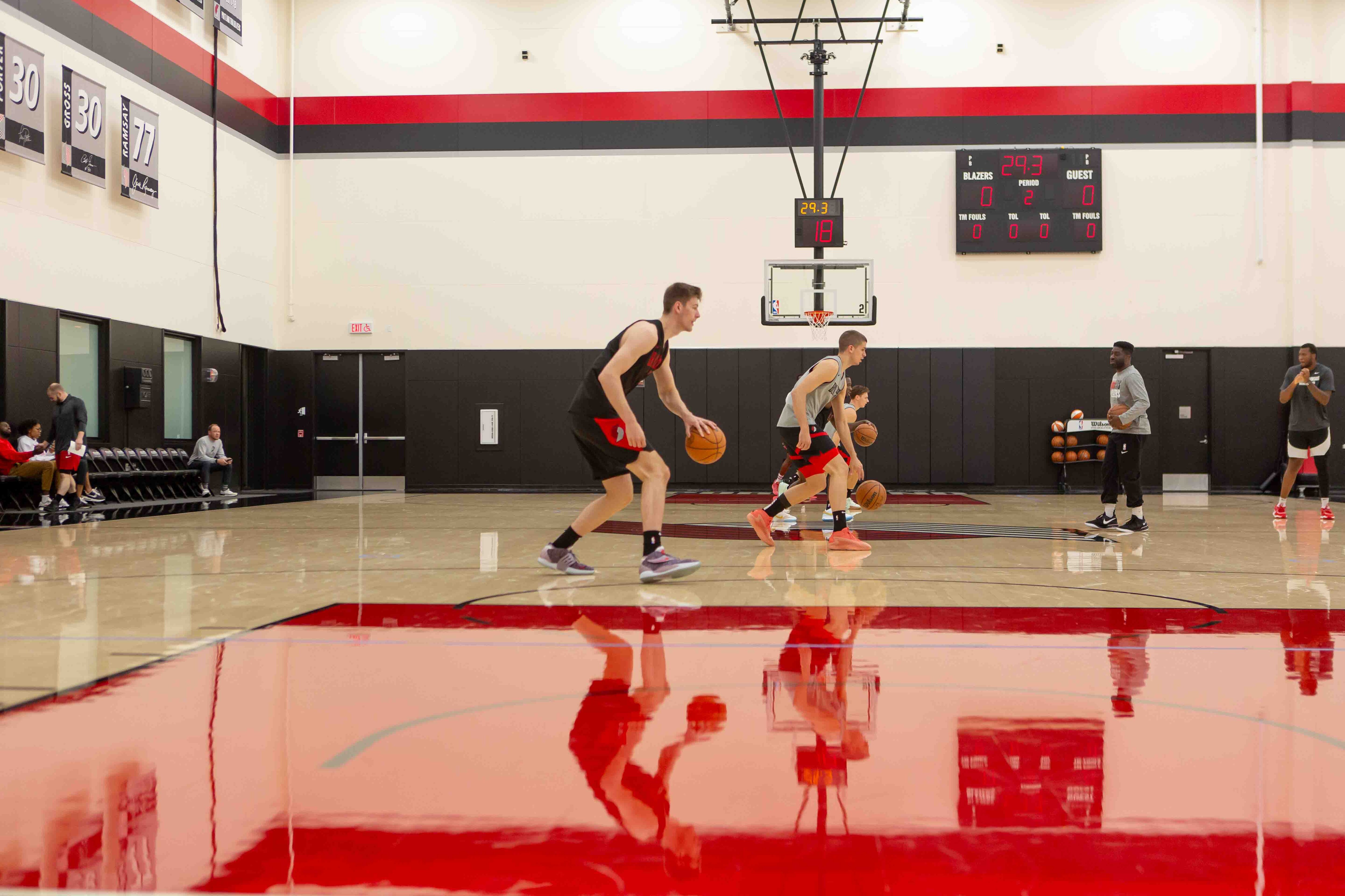 PHOTOS » Draft workout for Tristan da Silva, Nikola Djurisic, Kyle ...