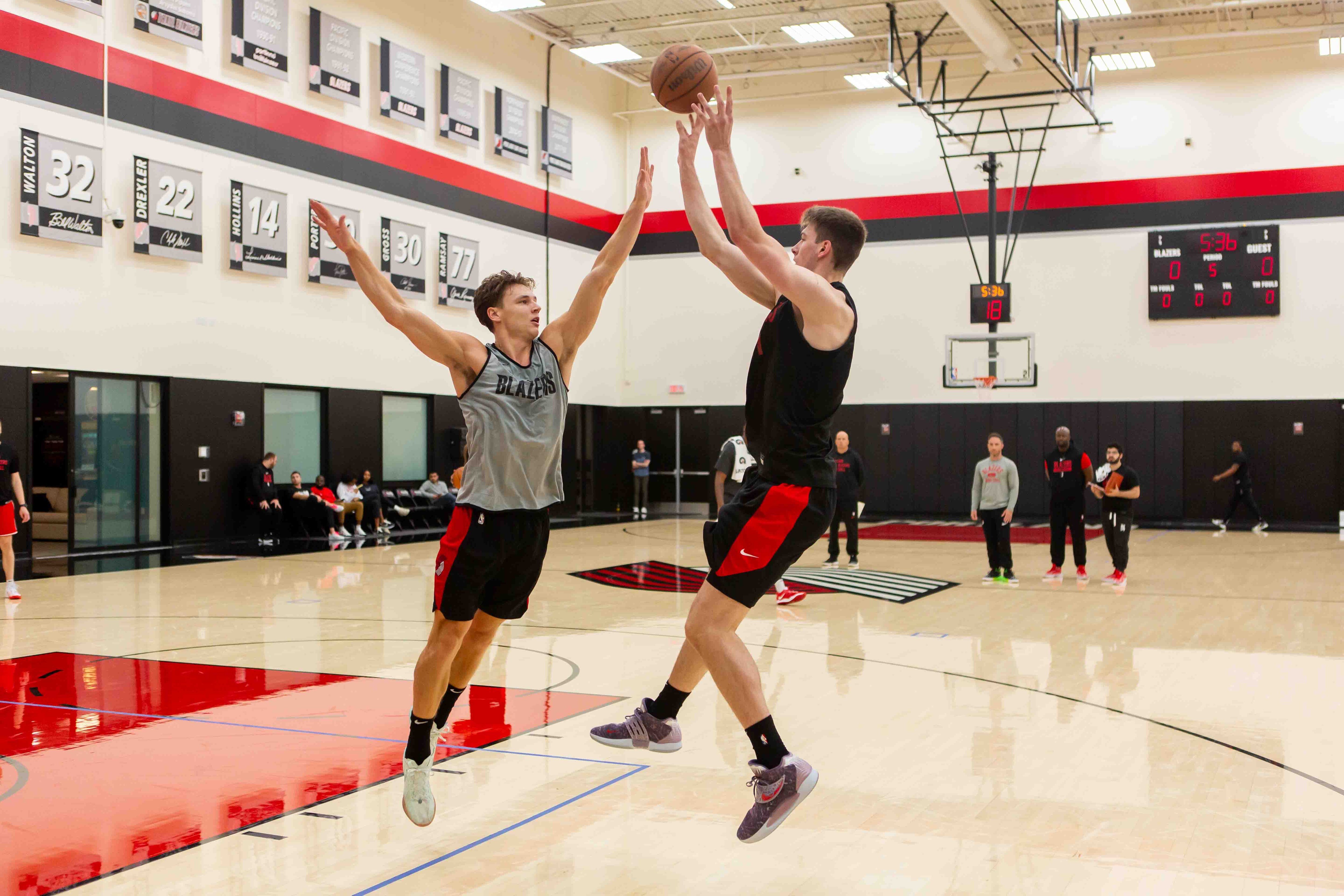 PHOTOS » Draft workout for Tristan da Silva, Nikola Djurisic, Kyle ...