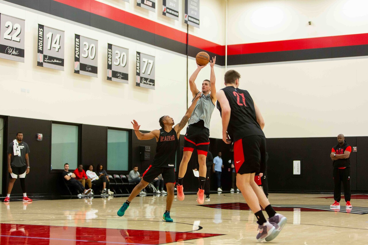 PHOTOS » Draft workout for Tristan da Silva, Nikola Djurisic, Kyle ...