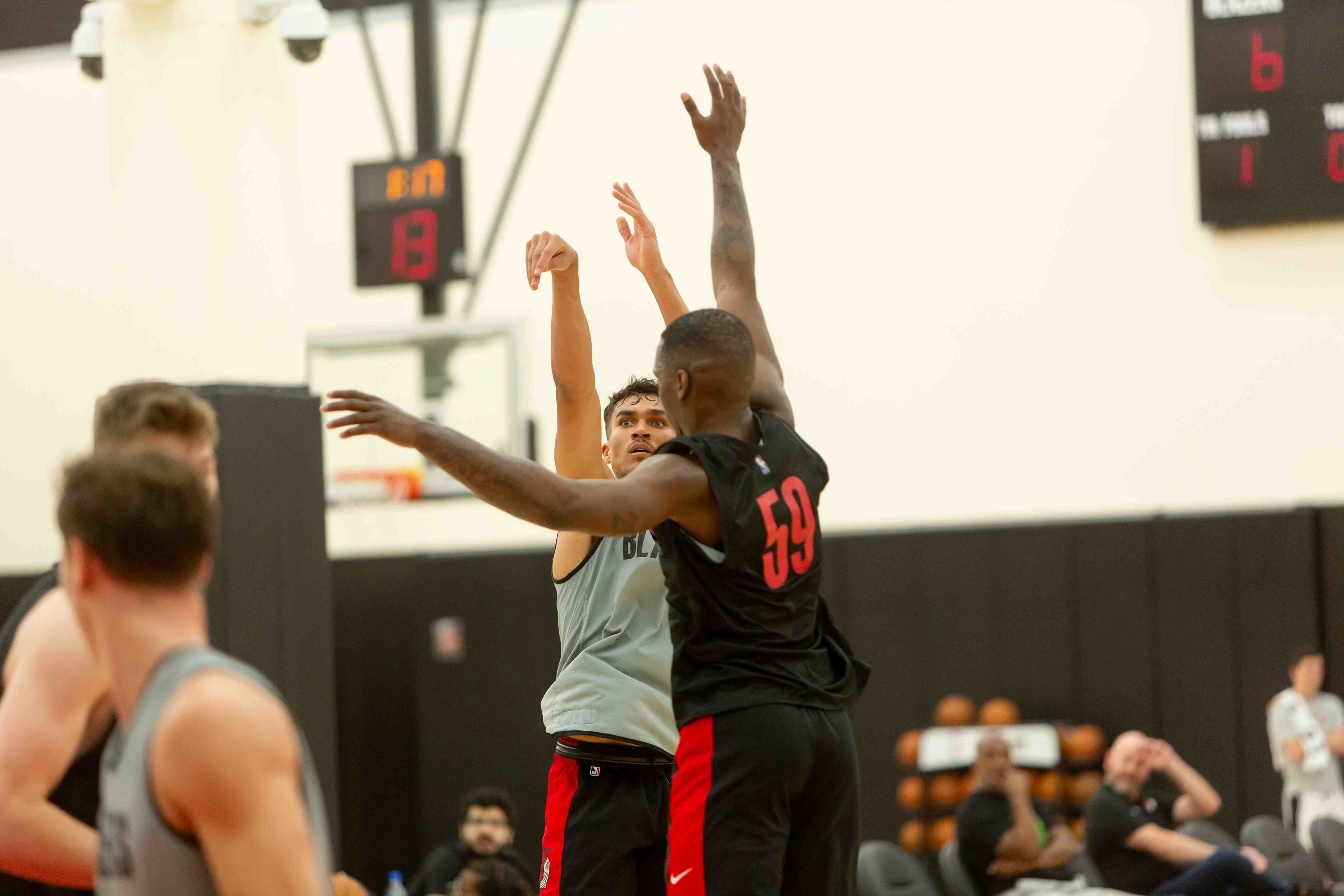 PHOTOS » Draft workout for Tristan da Silva, Nikola Djurisic, Kyle ...