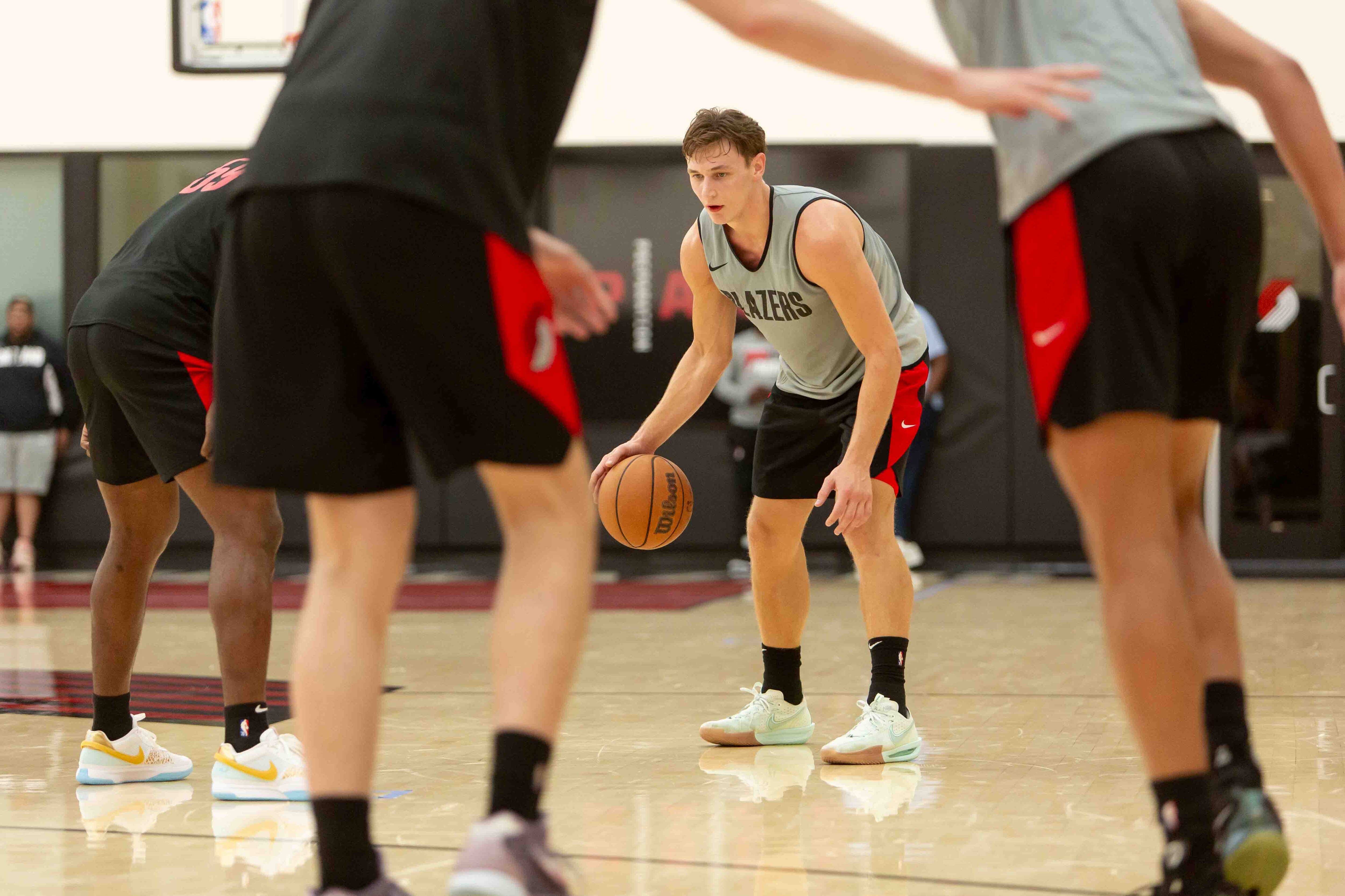 PHOTOS » Draft workout for Tristan da Silva, Nikola Djurisic, Kyle ...