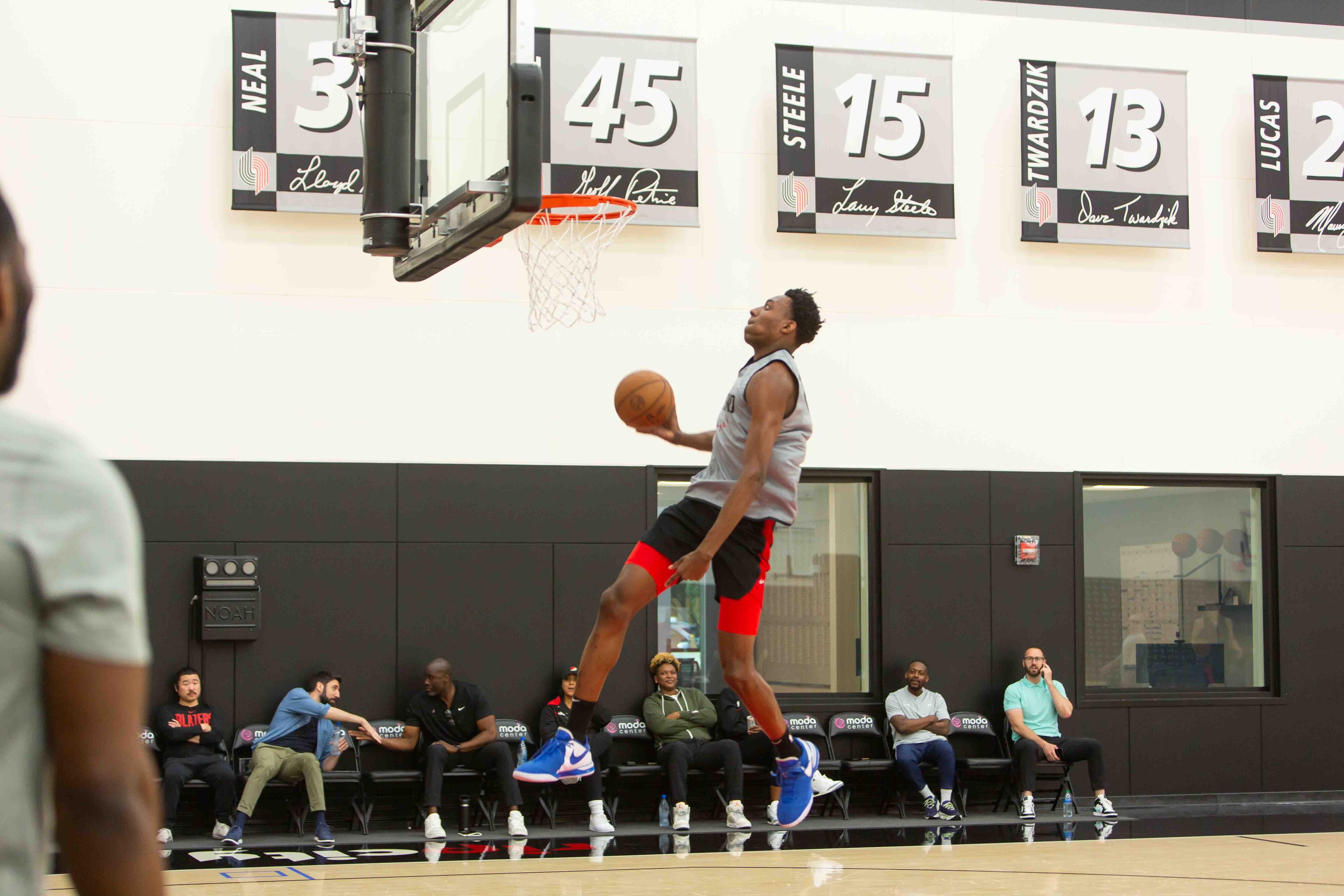 PHOTOS » Draft workout for Yongxi Cui, Quinn Ellis, Tristan Enaruna ...