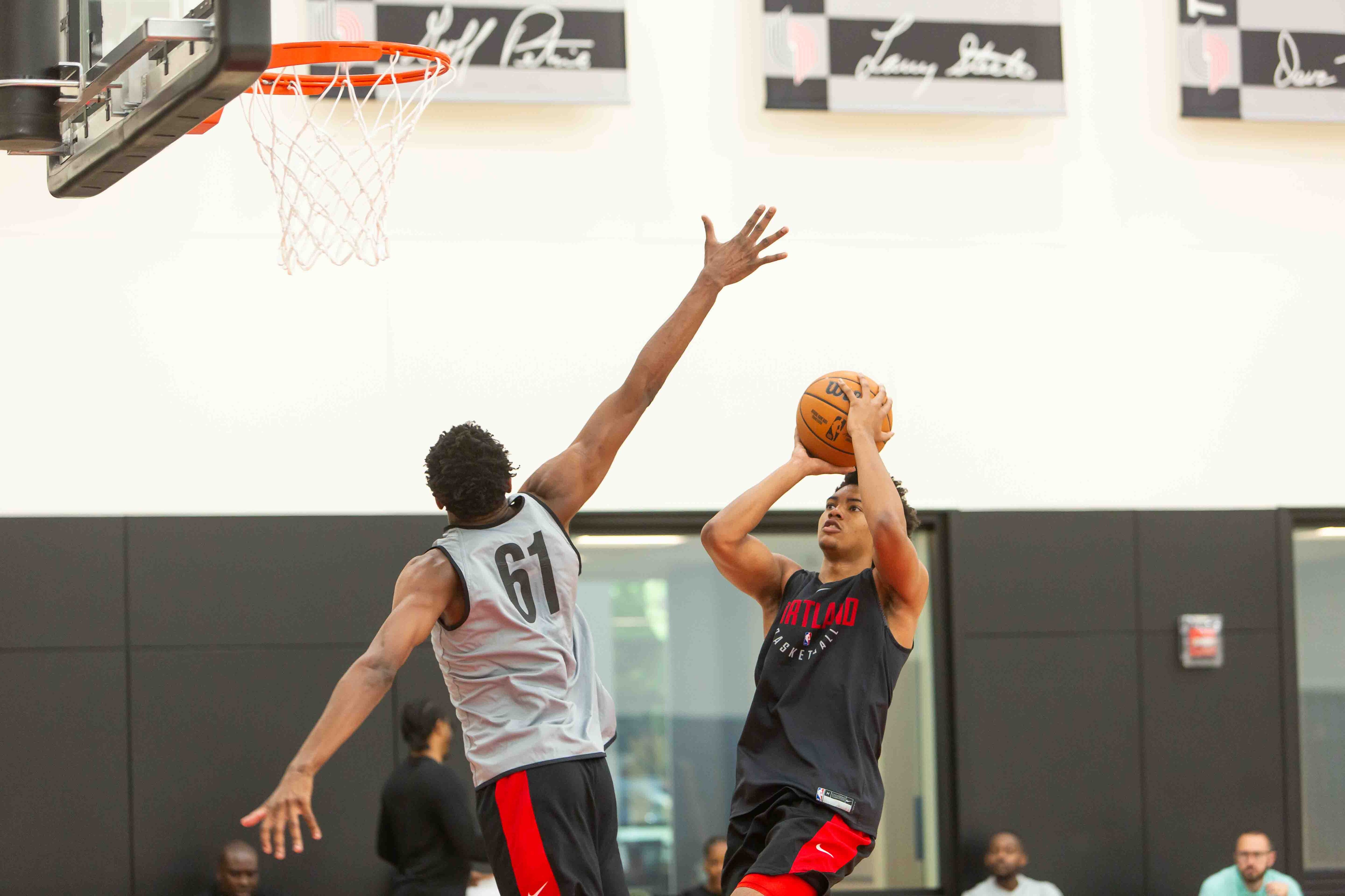 PHOTOS » Draft workout for Yongxi Cui, Quinn Ellis, Tristan Enaruna ...
