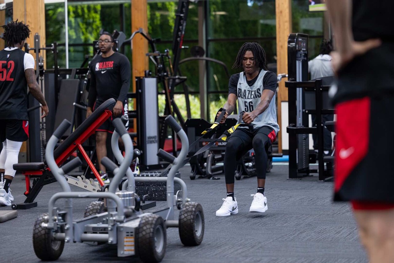 PHOTOS » Summer league practice on July 8, 2024 | Portland Trail Blazers