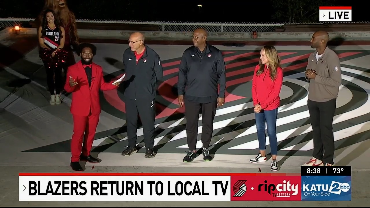 Trail Blazers Broadcasters Announce Rip City Television Network | KATU ...