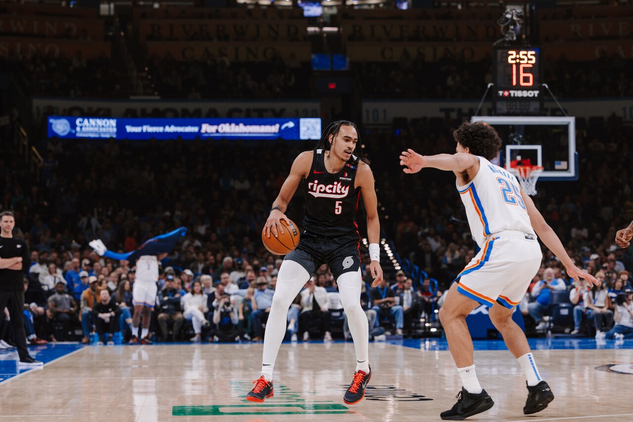 PHOTOS » Trail Blazers @ OKC Thunder on November 20, 2024 | Portland ...