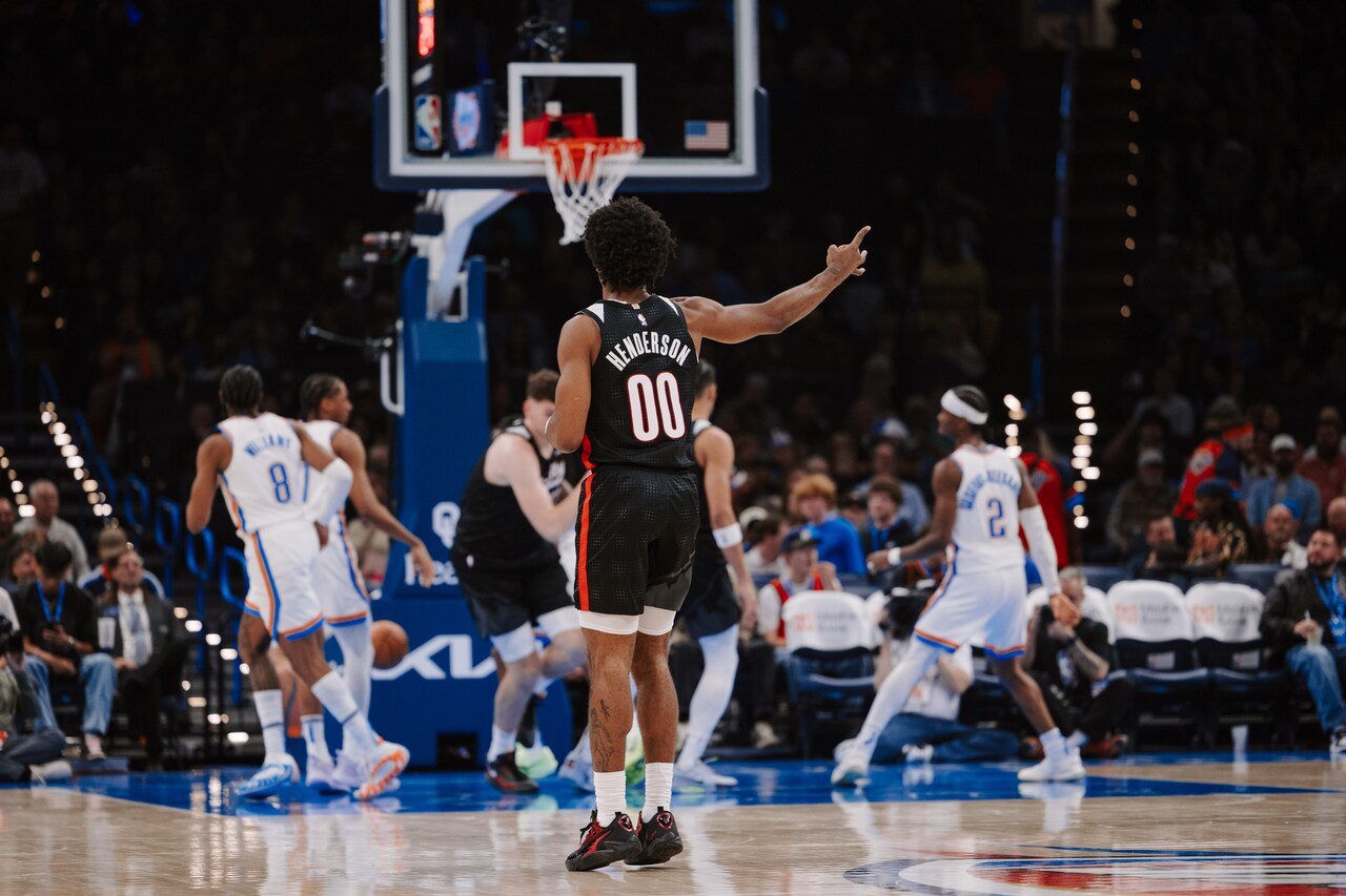 PHOTOS » Trail Blazers @ OKC Thunder on November 20, 2024 | Portland ...