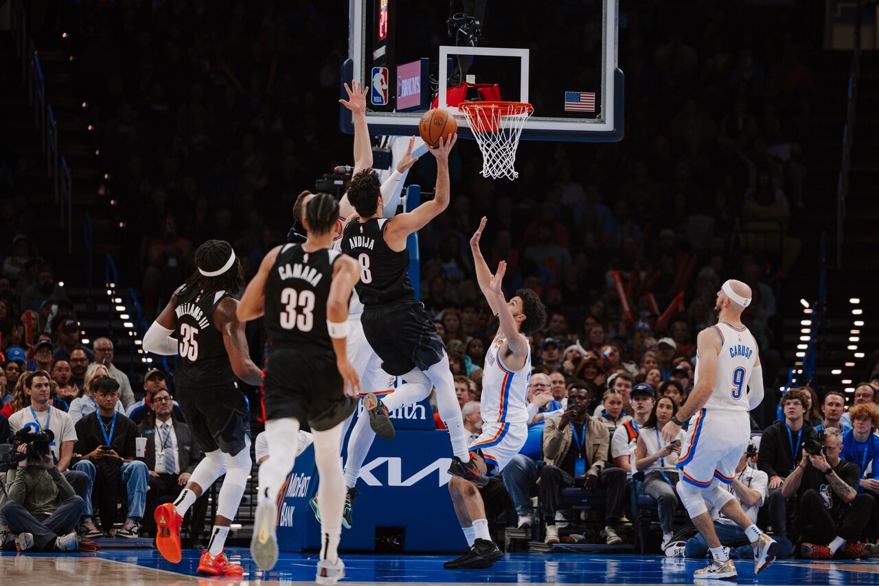 PHOTOS » Trail Blazers @ OKC Thunder on November 20, 2024 | Portland ...