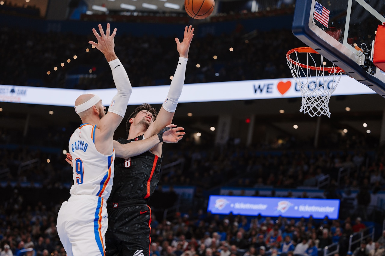 PHOTOS » Trail Blazers @ OKC Thunder on November 20, 2024 | Portland ...