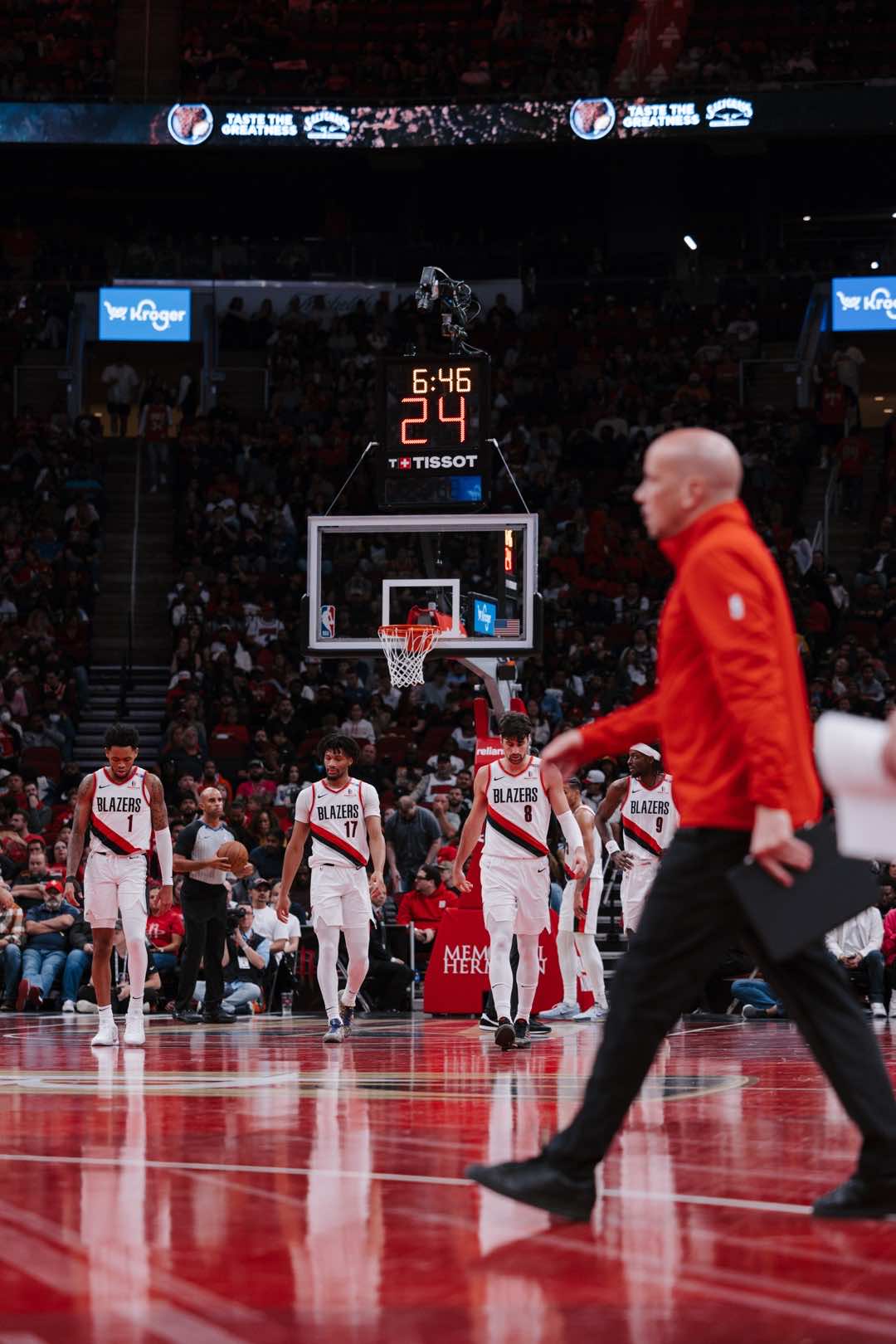PHOTOS » Trail Blazers @ Houston Rockets on November 22, 2024 ...
