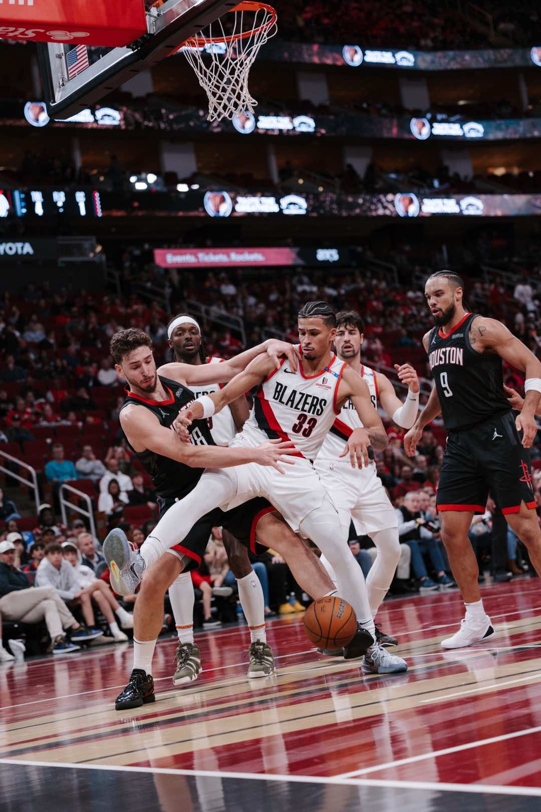 PHOTOS » Trail Blazers @ Houston Rockets on November 22, 2024 ...