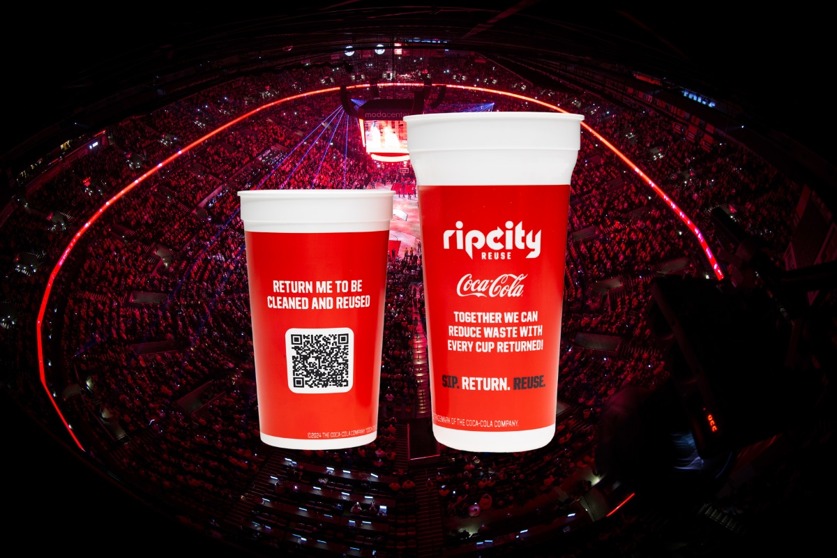 Portland Trail Blazers Expand Rip City Reuse Program | Portland Trail ...