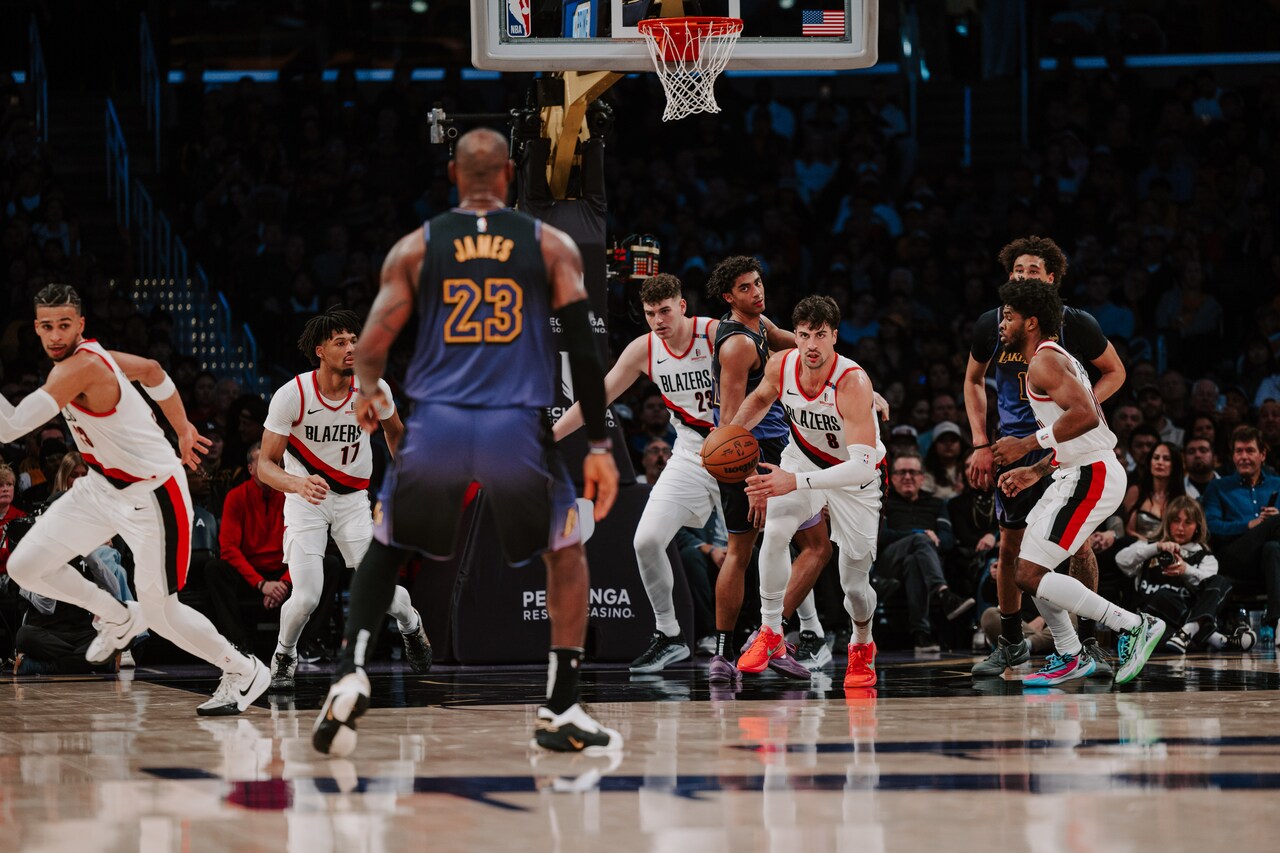 PHOTOS » Trail Blazers @ Los Angeles Lakers on January 2, 2025 Photo ...