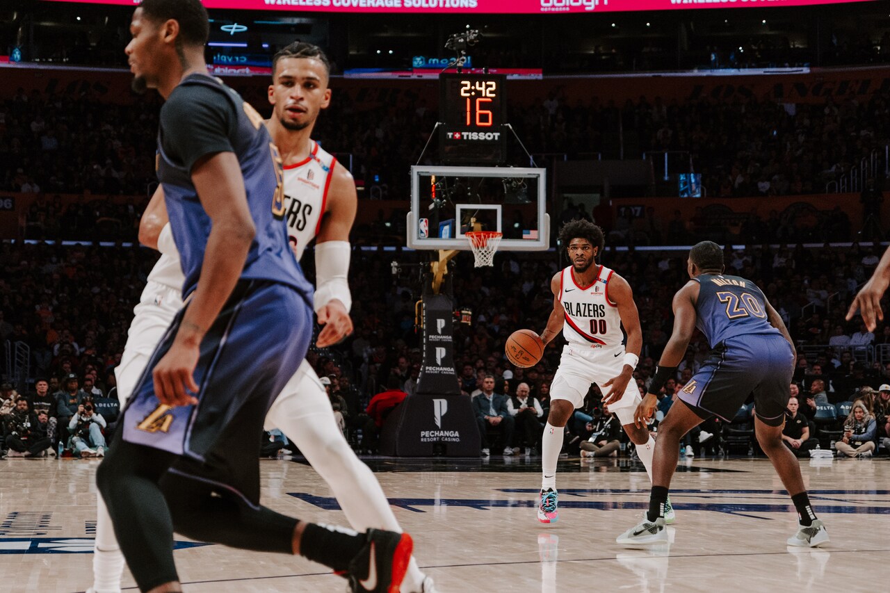 PHOTOS » Trail Blazers @ Los Angeles Lakers on January 2, 2025 ...