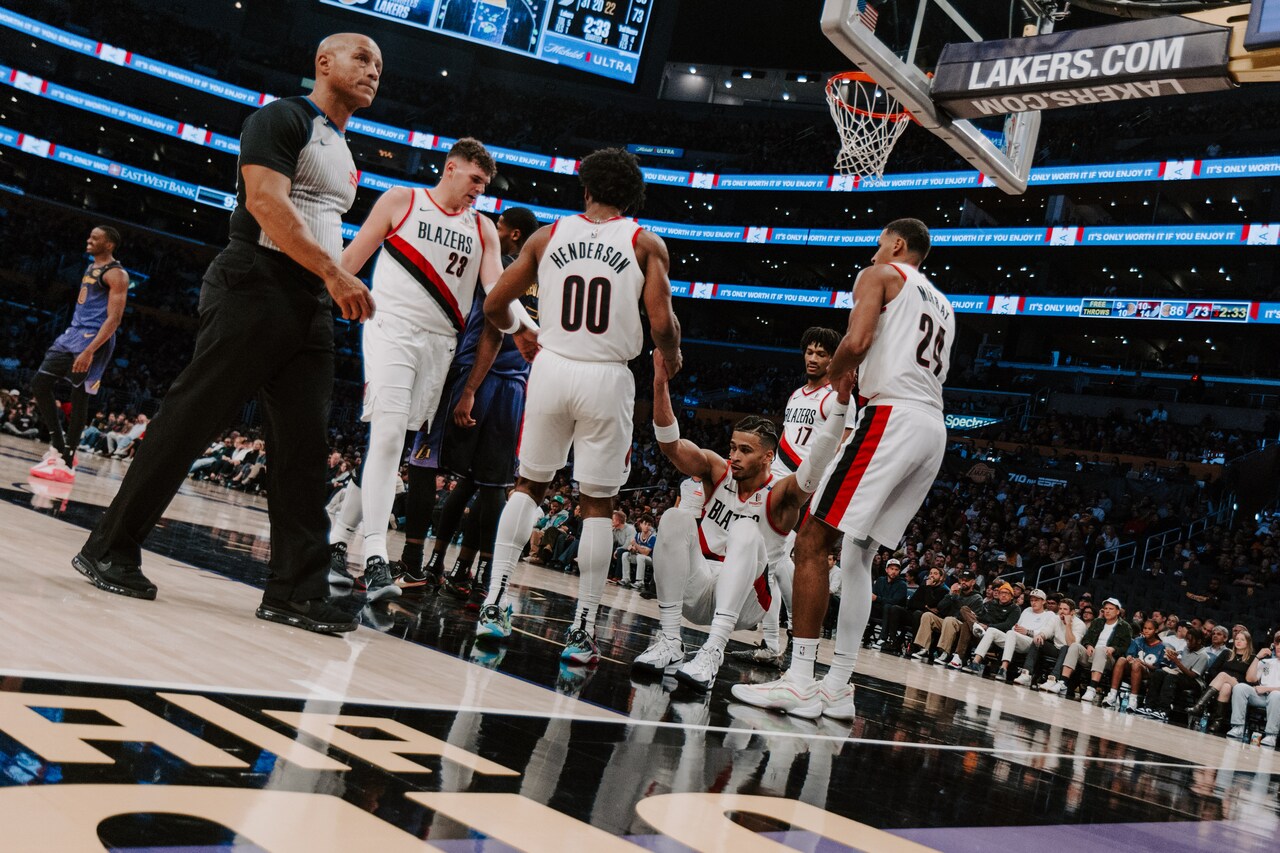 PHOTOS » Trail Blazers @ Los Angeles Lakers on January 2, 2025 Photo ...