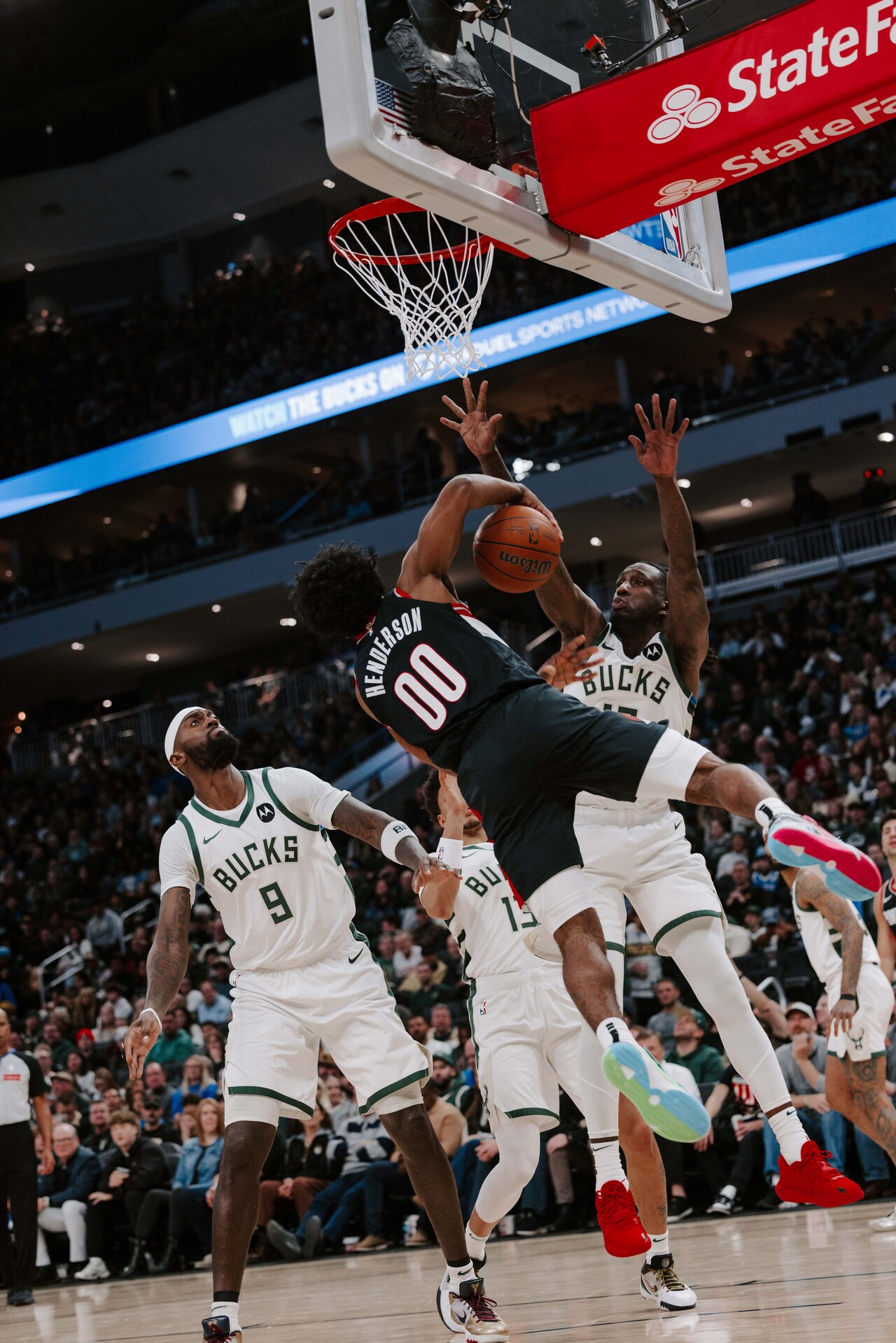 PHOTOS » Trail Blazers @ Milwaukee Bucks on January 4, 2025 | Portland ...