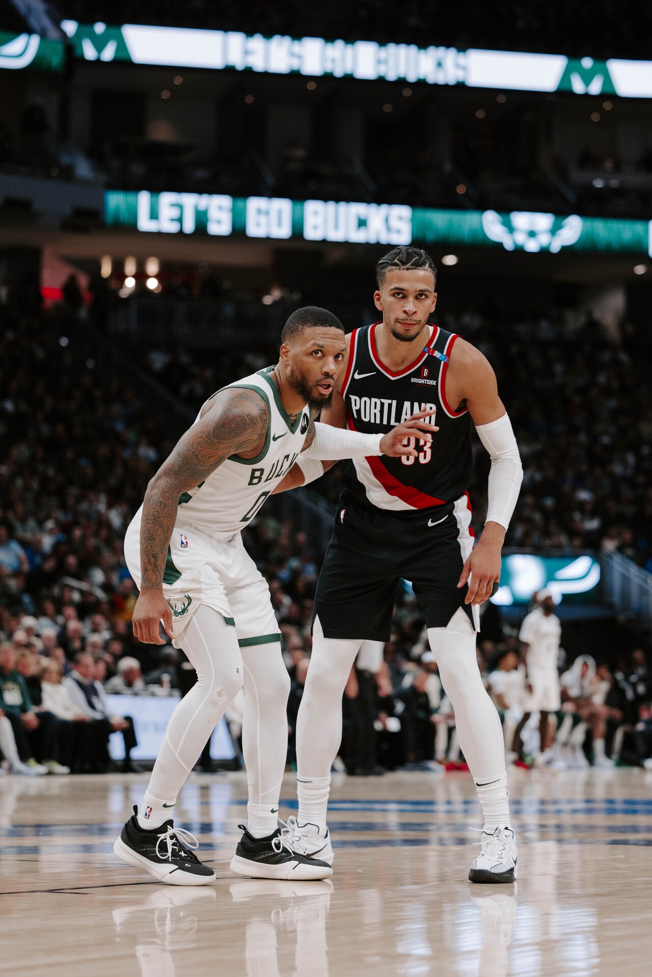 PHOTOS » Trail Blazers @ Milwaukee Bucks on January 4, 2025 | Portland ...